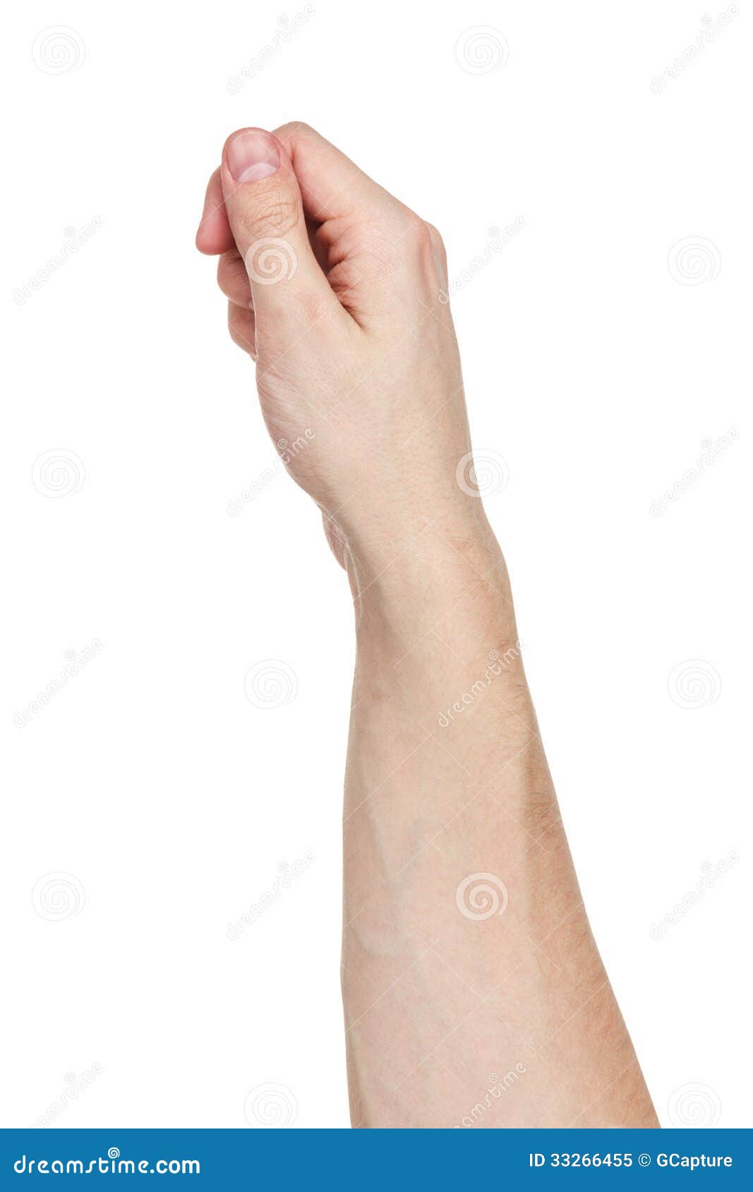 Para Sostener La Tarjeta De Papel Imagen de archivo - Imagen de éxito ...