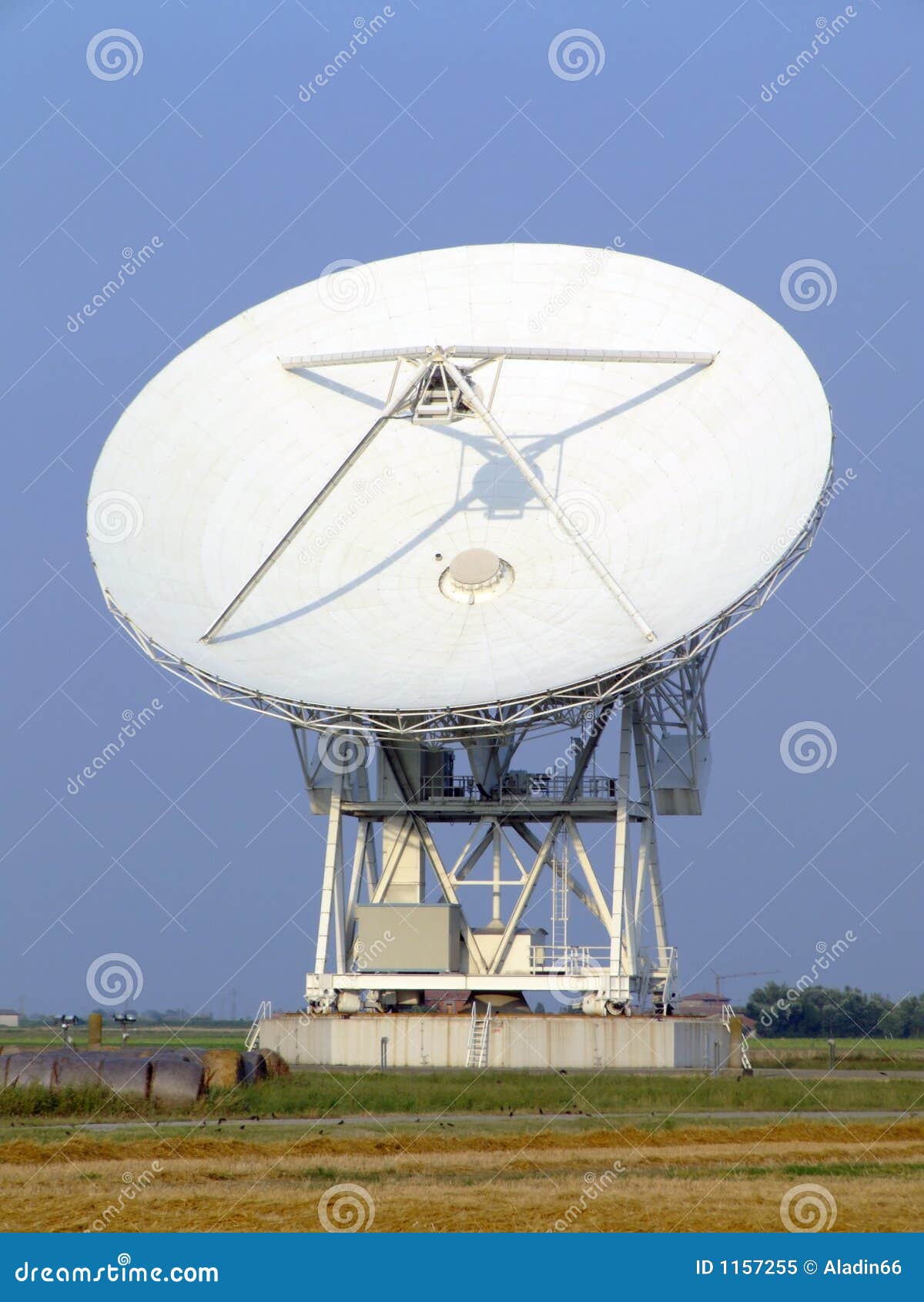 Parabolic antenna stock image. Image of signal, modern - 1157255