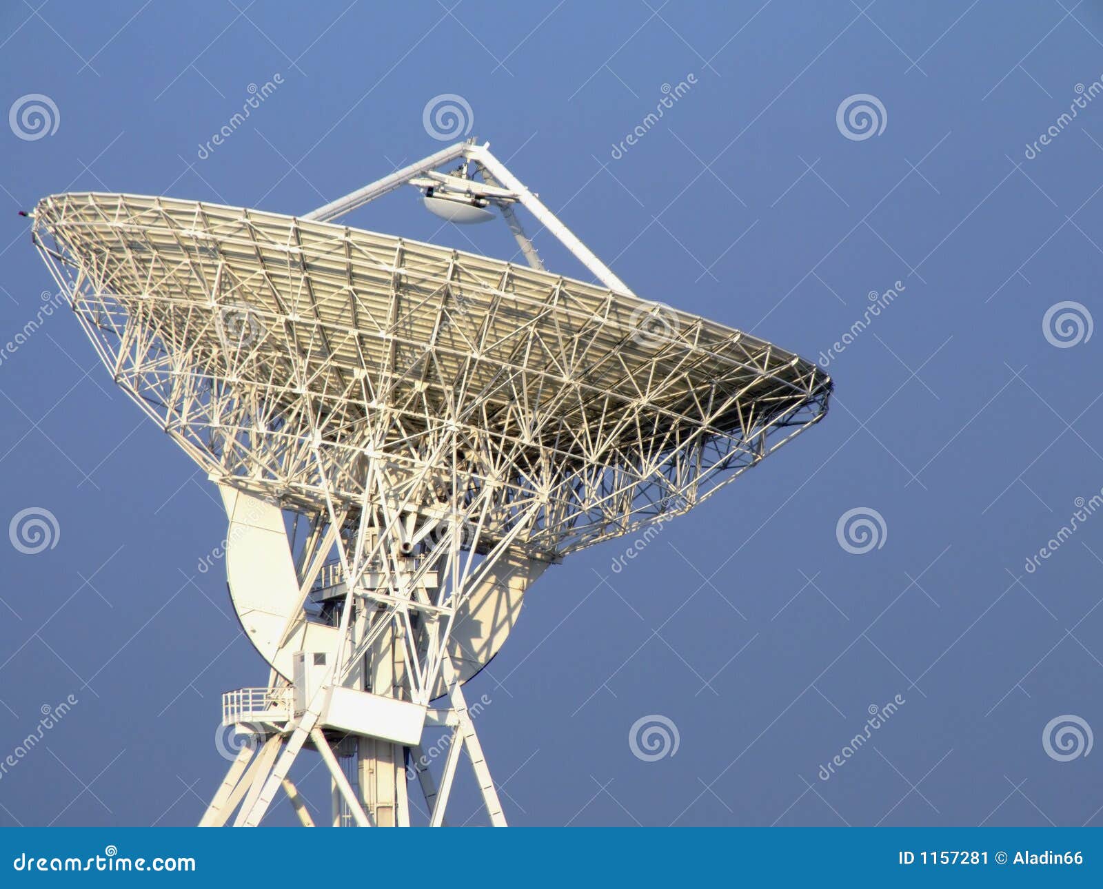 Parabolic antenna stock image. Image of information, point - 1157281