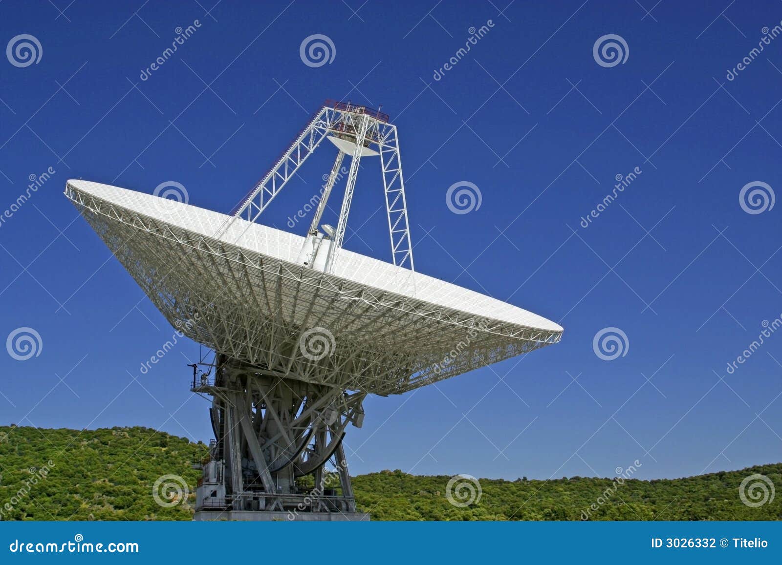 Parabolic antenna stock photo. Image of radio, wave, message - 3026332