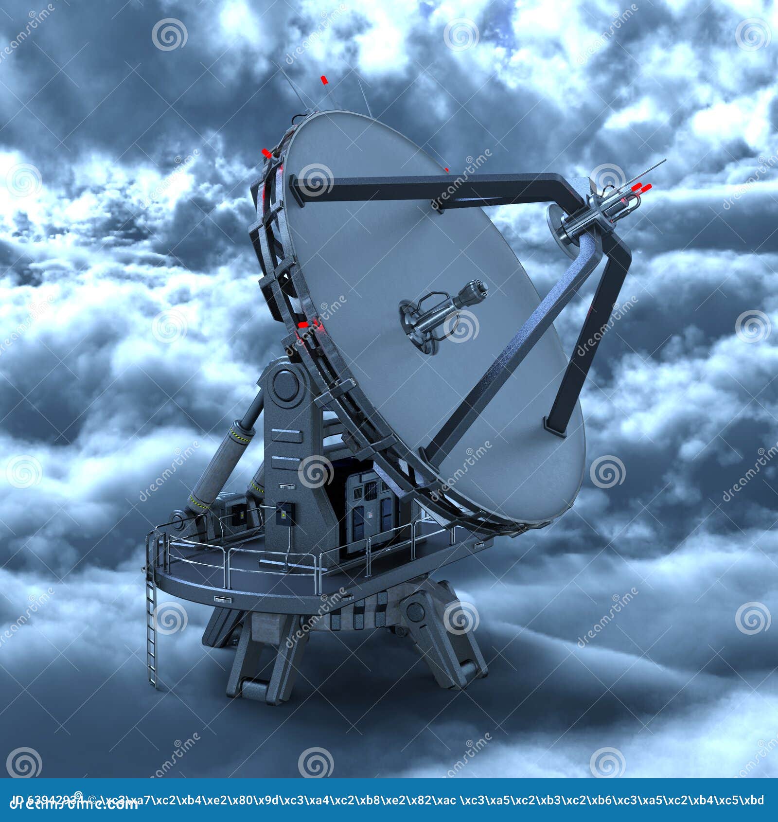 Parabolic antenna stock photo. Image of parabolic, scenery - 63942934