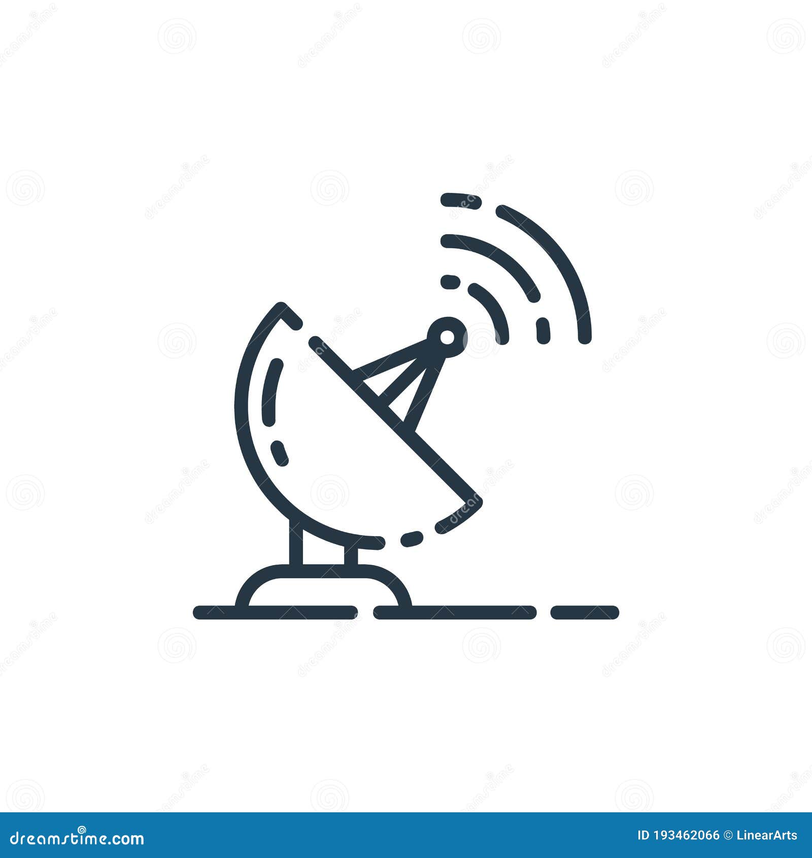 Parabolic Icon On White Background. Simple Element Illustration From ...