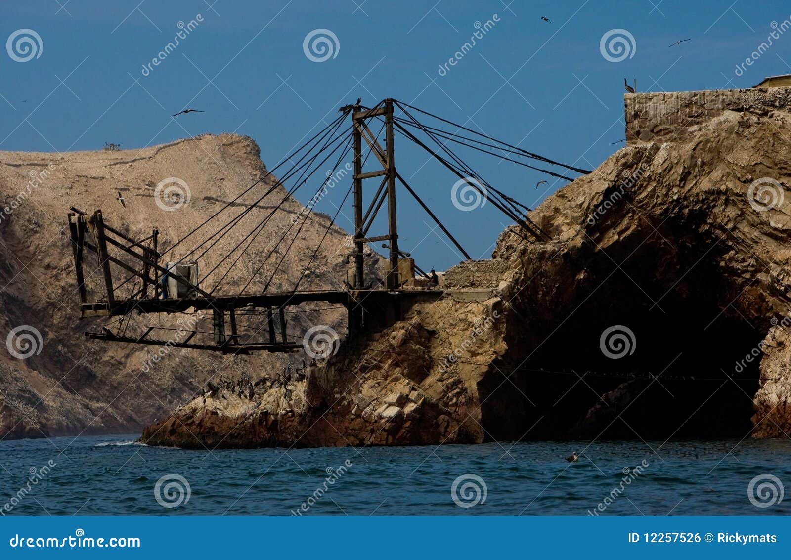 Paracas Bay, Peru stock photo. Image of paracas, peru - 12257526