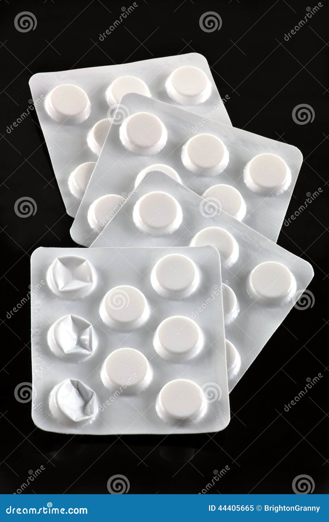 Paracetamol stock image. Image of three, closeup, empty - 44405665