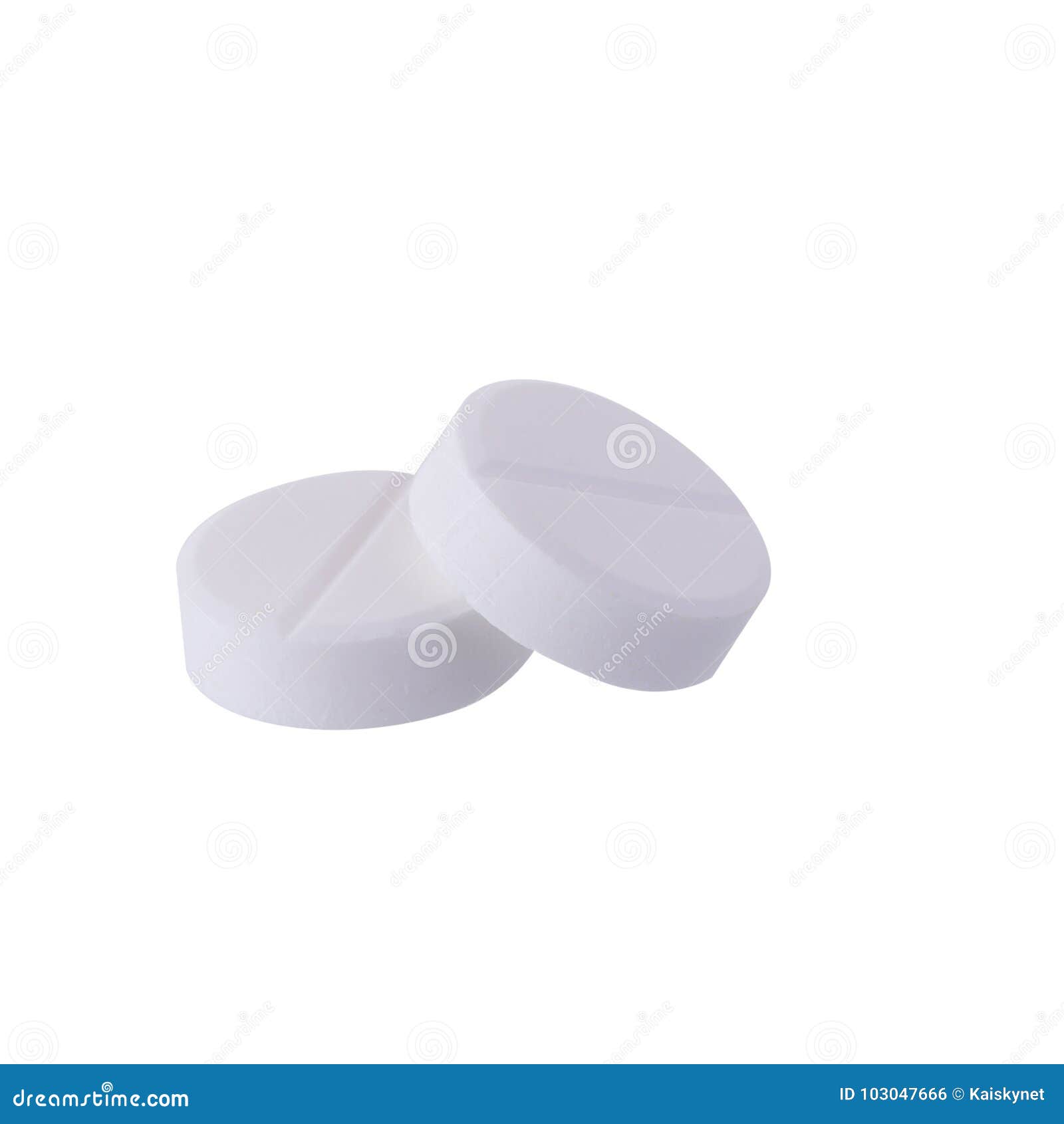 Paracetamol Medicine Tablets Isolated on White Background Stock Photo ...