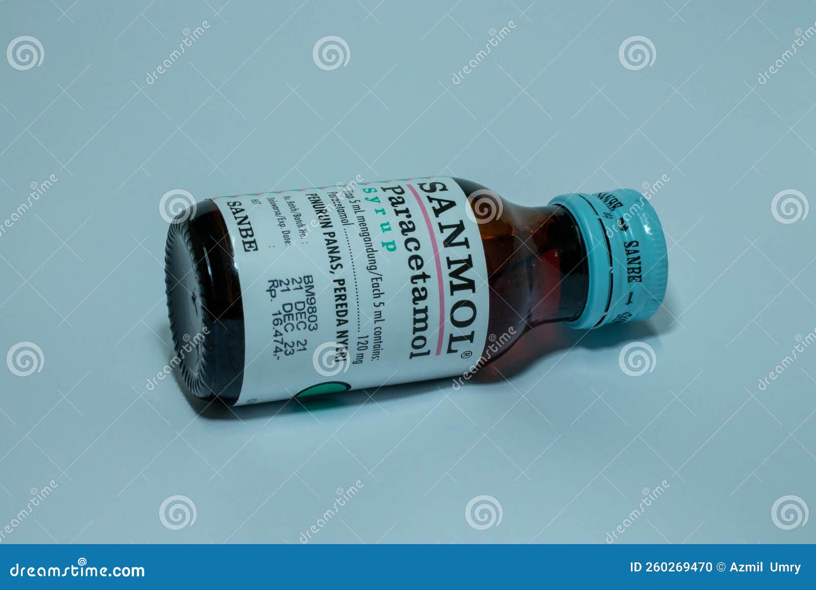 Bottle Of Paracetamol On Red Tablets. Royalty-Free Stock Photo ...