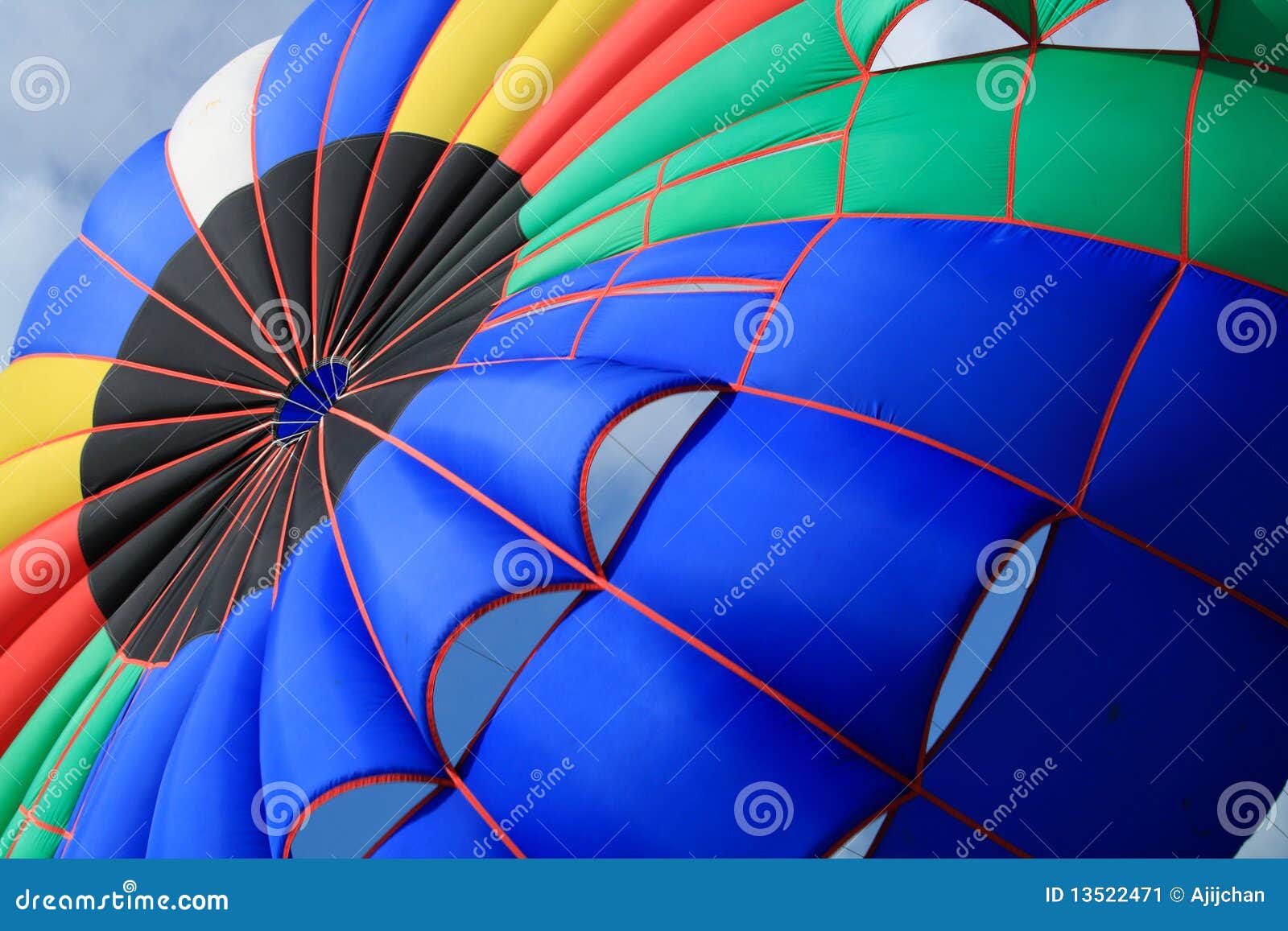 Parachute stock image. Image of adventure, colors, sport - 13522471