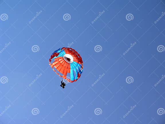 Parachute stock photo. Image of beautiful, string, parachuting - 1772274