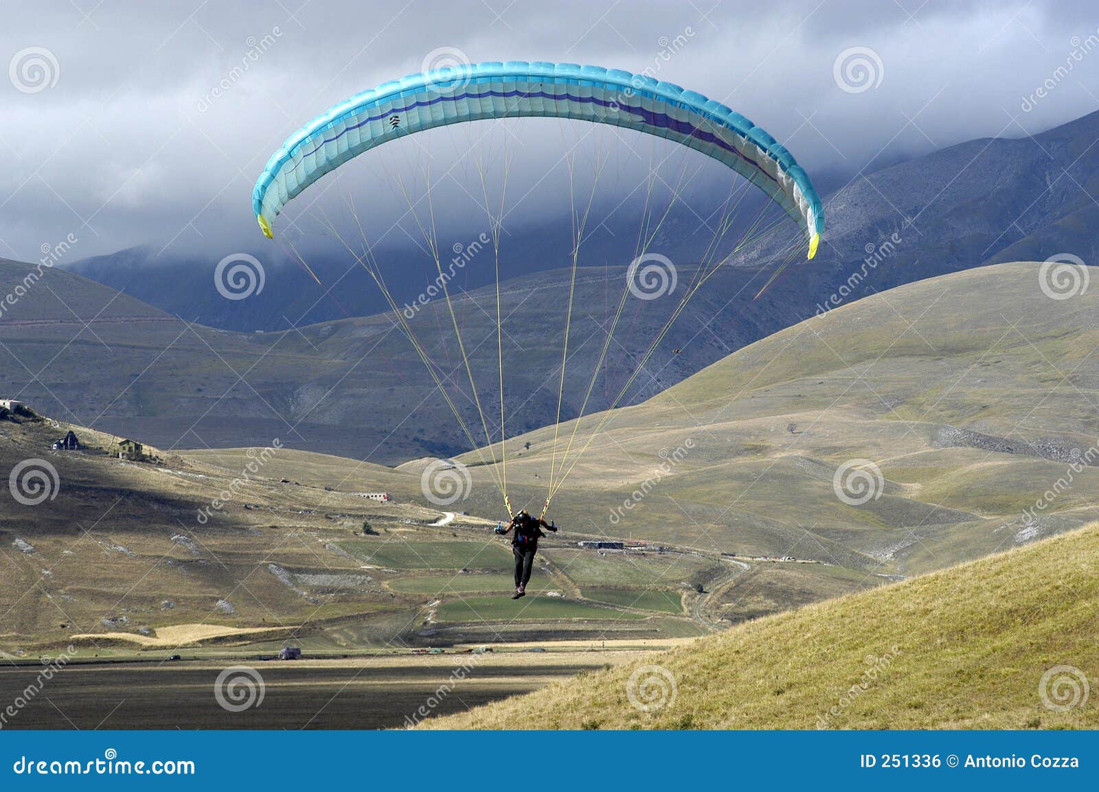 Parachute 3 stock photo. Image of lake, blue, stone, parachute - 251336