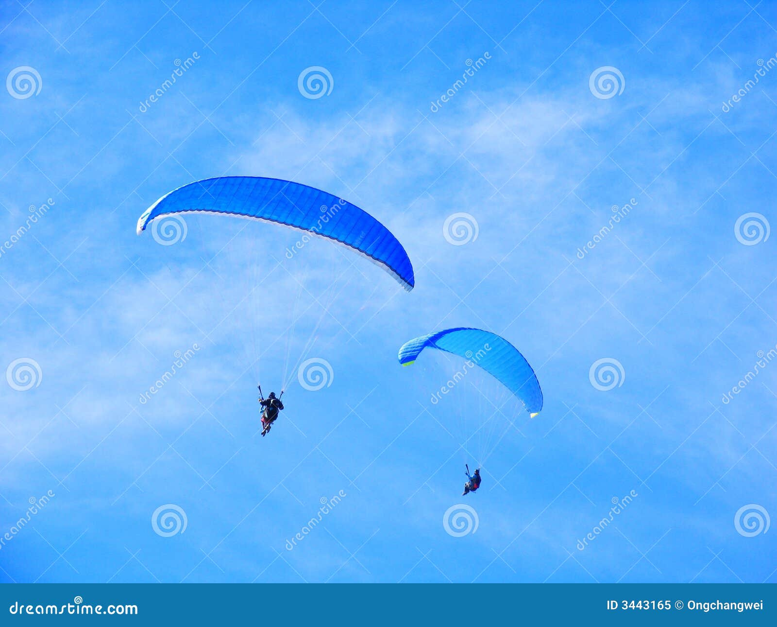 Parachute stock image. Image of parachuting, parachute - 3443165