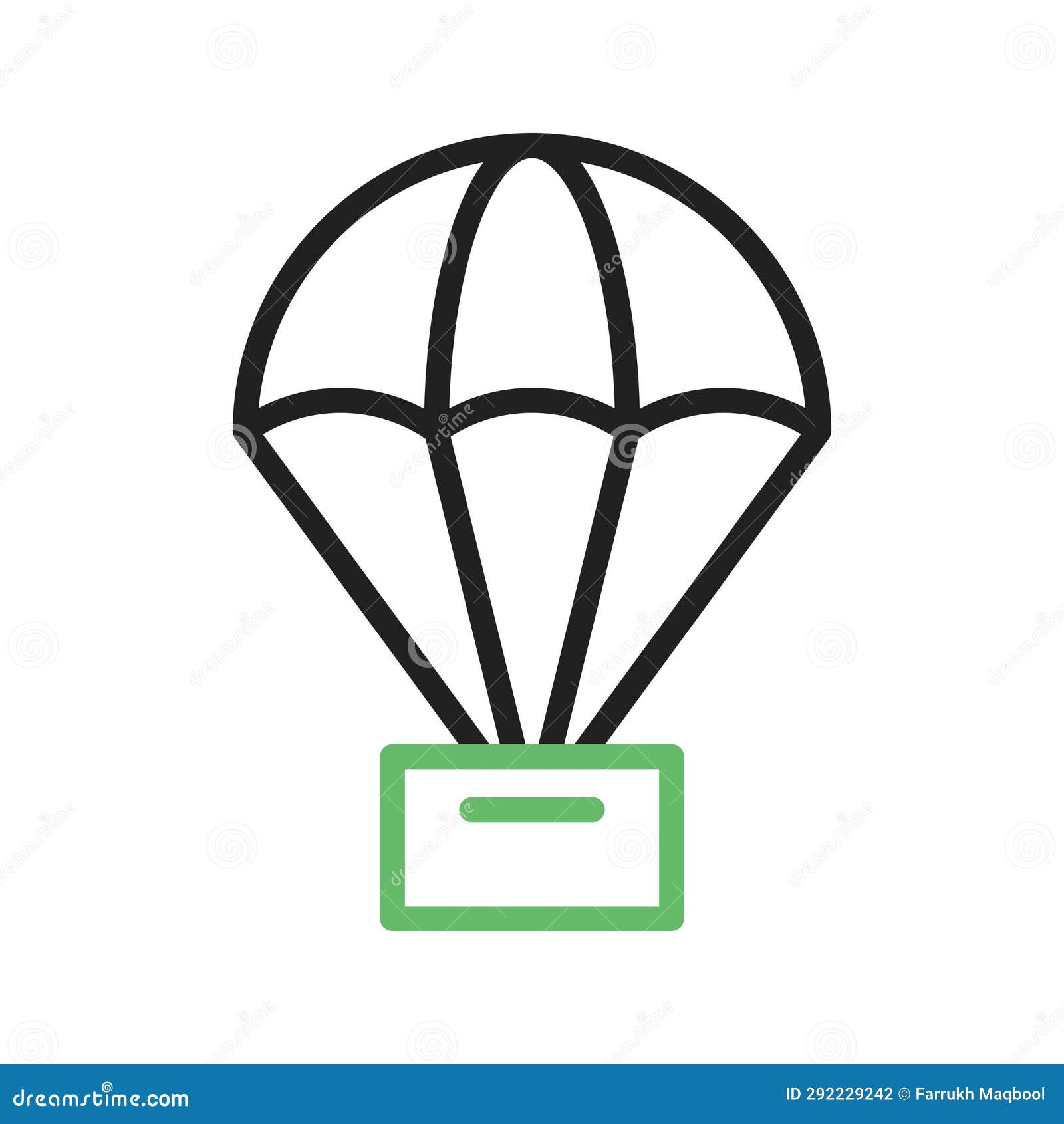 Parachute Icon Trendy And Modern Parachute Symbol For Logo, Web, App ...