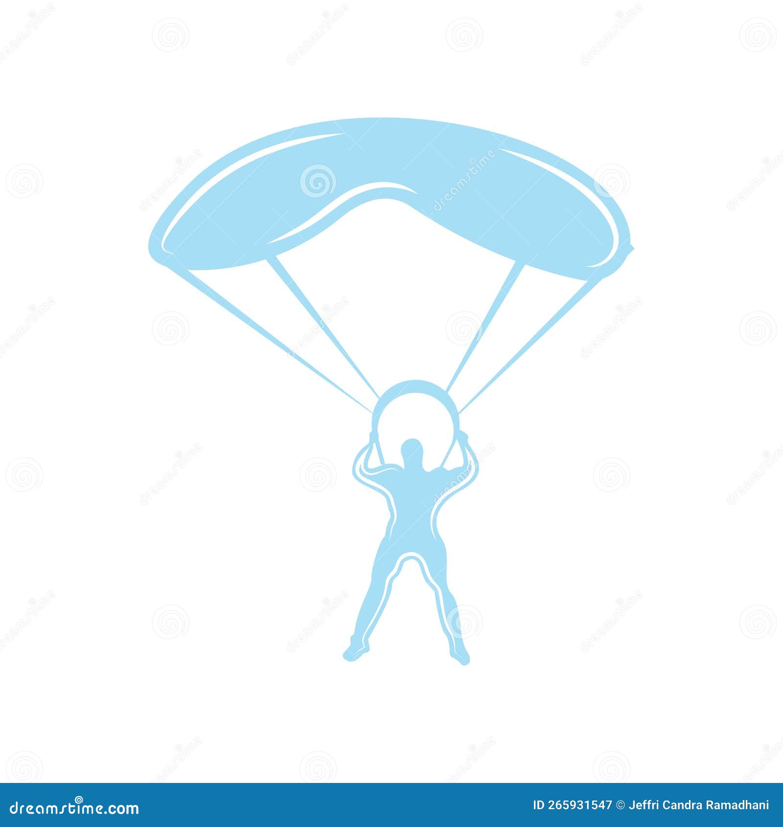Parachute Logo Icon Design and Symbol Skydiving Vector Stock Vector ...