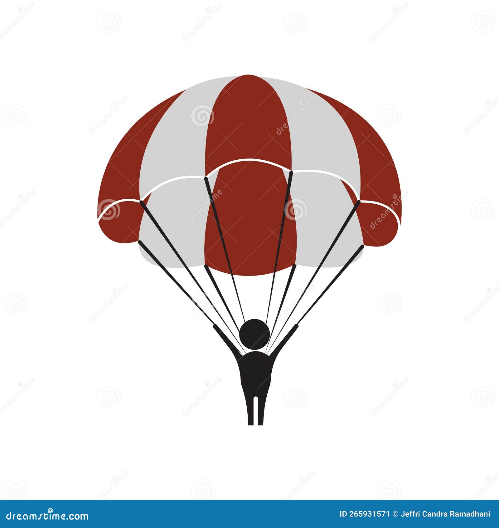 Parachute Logo Icon Design and Symbol Skydiving Vector Stock Vector ...