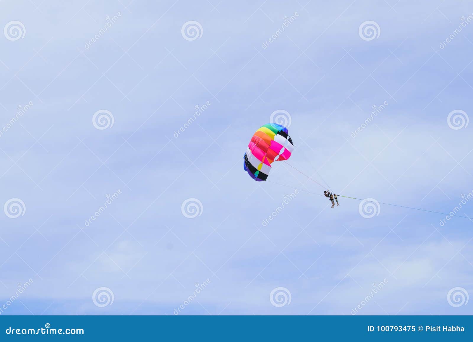 Parachute stock image. Image of parasail, leisure, beach - 100793475
