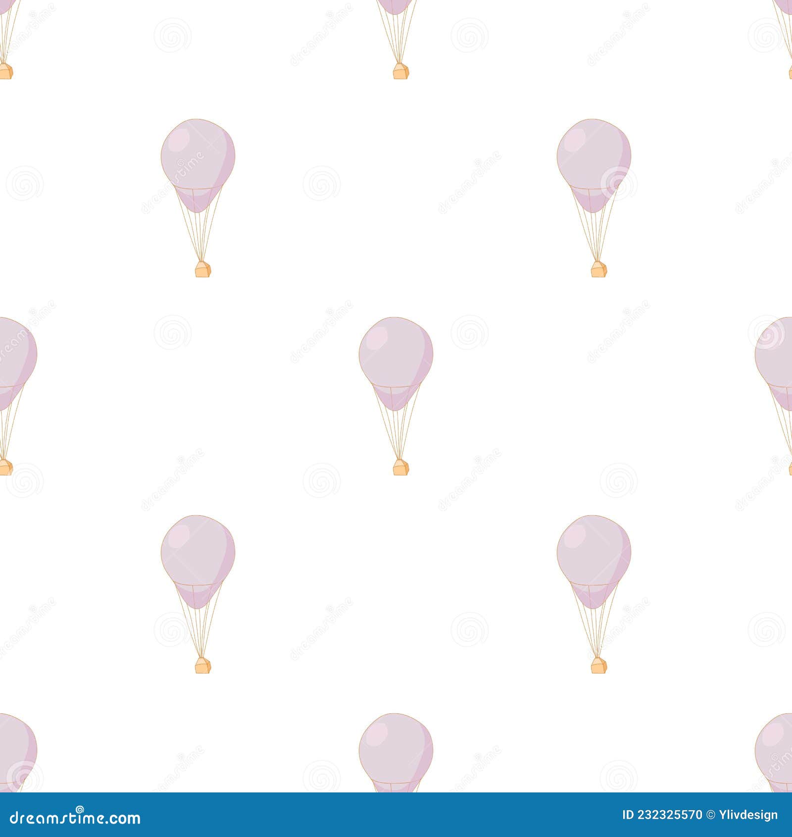 Parachute Pattern Seamless Vector Stock Vector - Illustration of ...