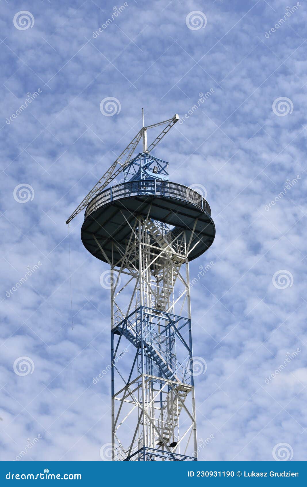 Parachute tower stock photo. Image of sunny, parachuting - 230931190