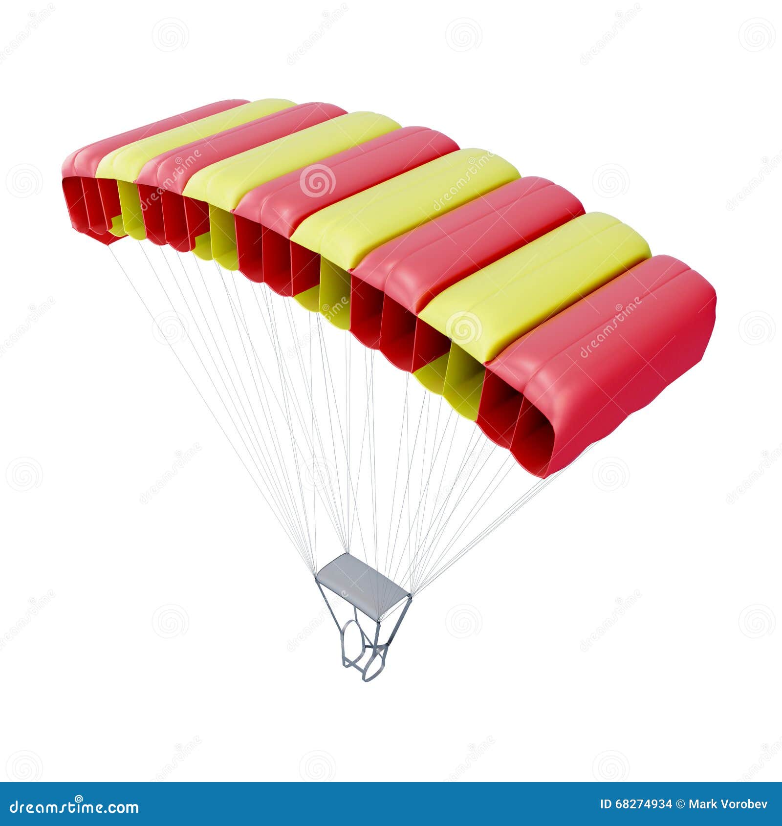 Parachute. 3d Render Image. Royalty-Free Stock Photography ...