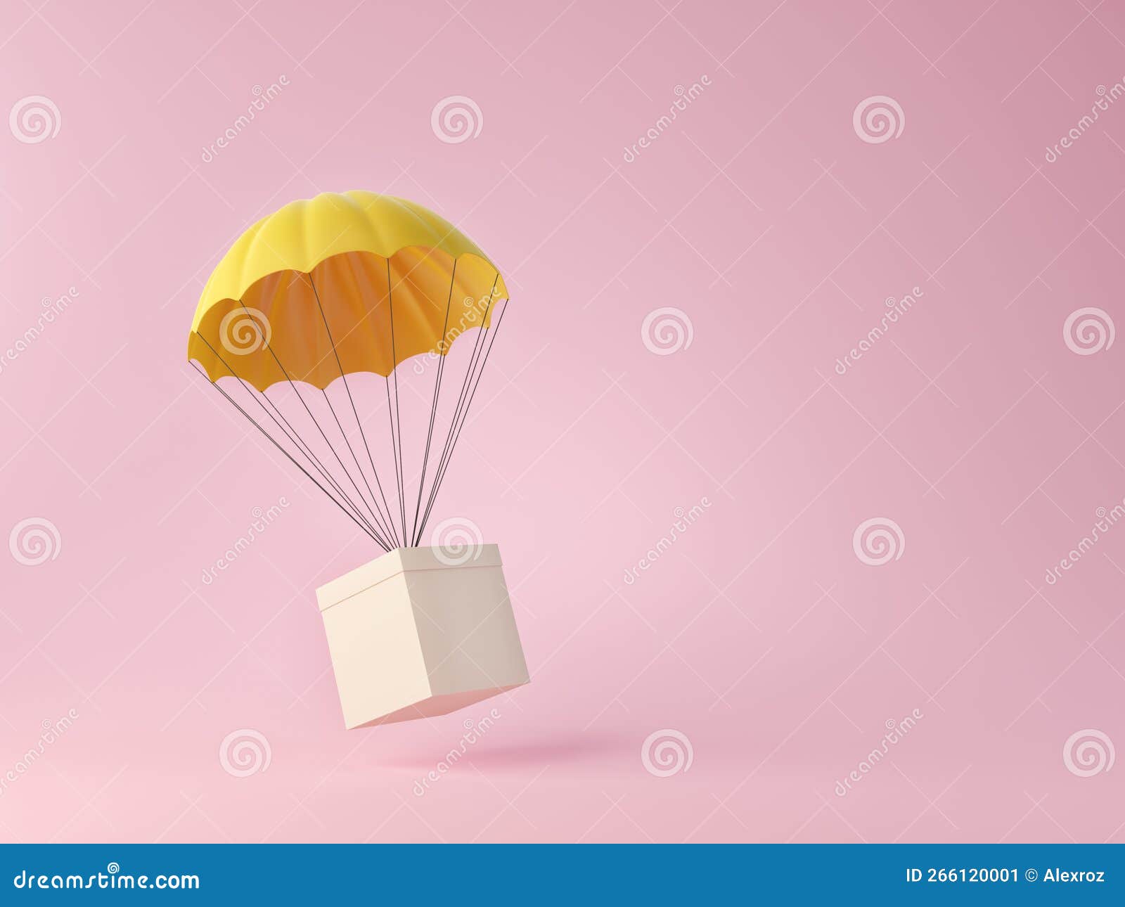 Parachute stock illustration. Illustration of background - 266120001
