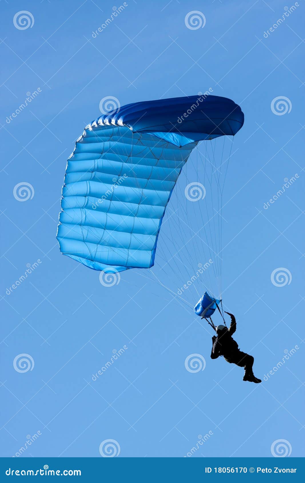 Parachuter stock photo. Image of diving, extreme, jump - 18056170