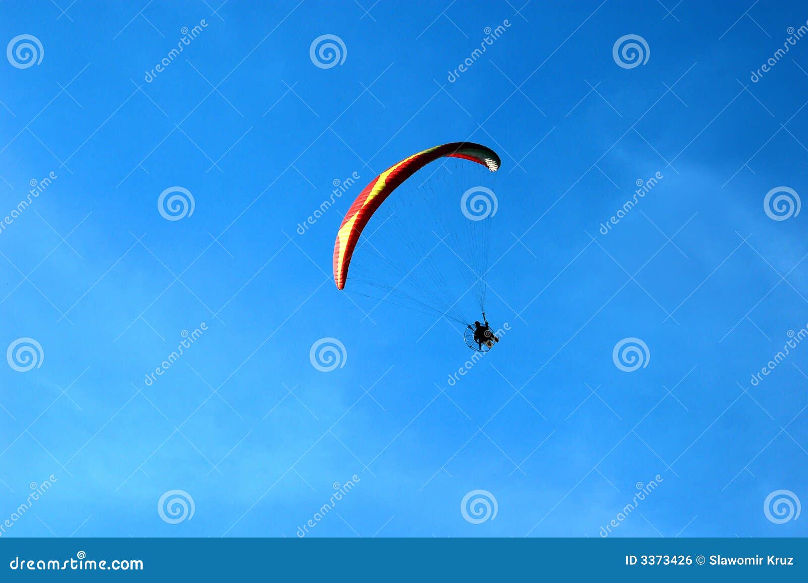 Parachuting stock photo. Image of colors, extreme, skydiving - 3373426