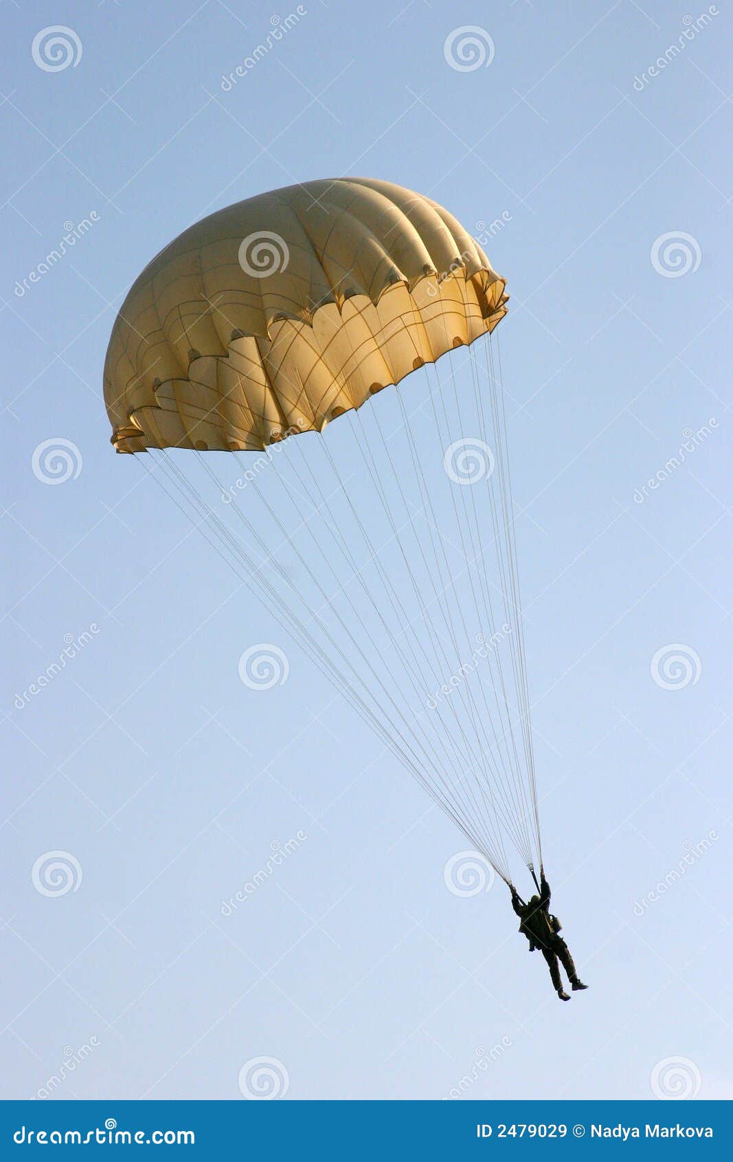 Parachutist stock image. Image of challenge, parachutist - 2479029