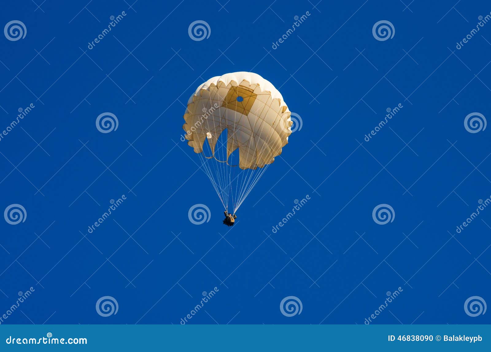 Parachutist stock photo. Image of skydiving, fall, adrenaline - 46838090