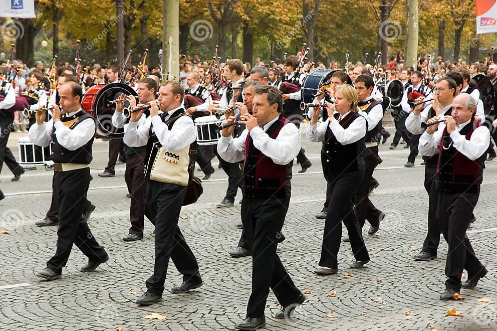 Parade editorial stock image. Image of holiday, marching - 4208359