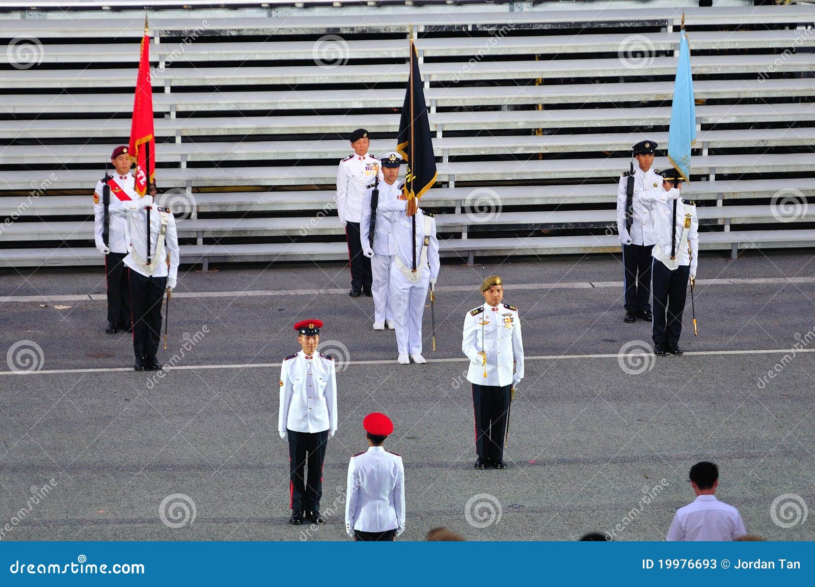 Parade Commander LTC Fahmi Aliman at NDP 2011 Editorial Stock Photo ...