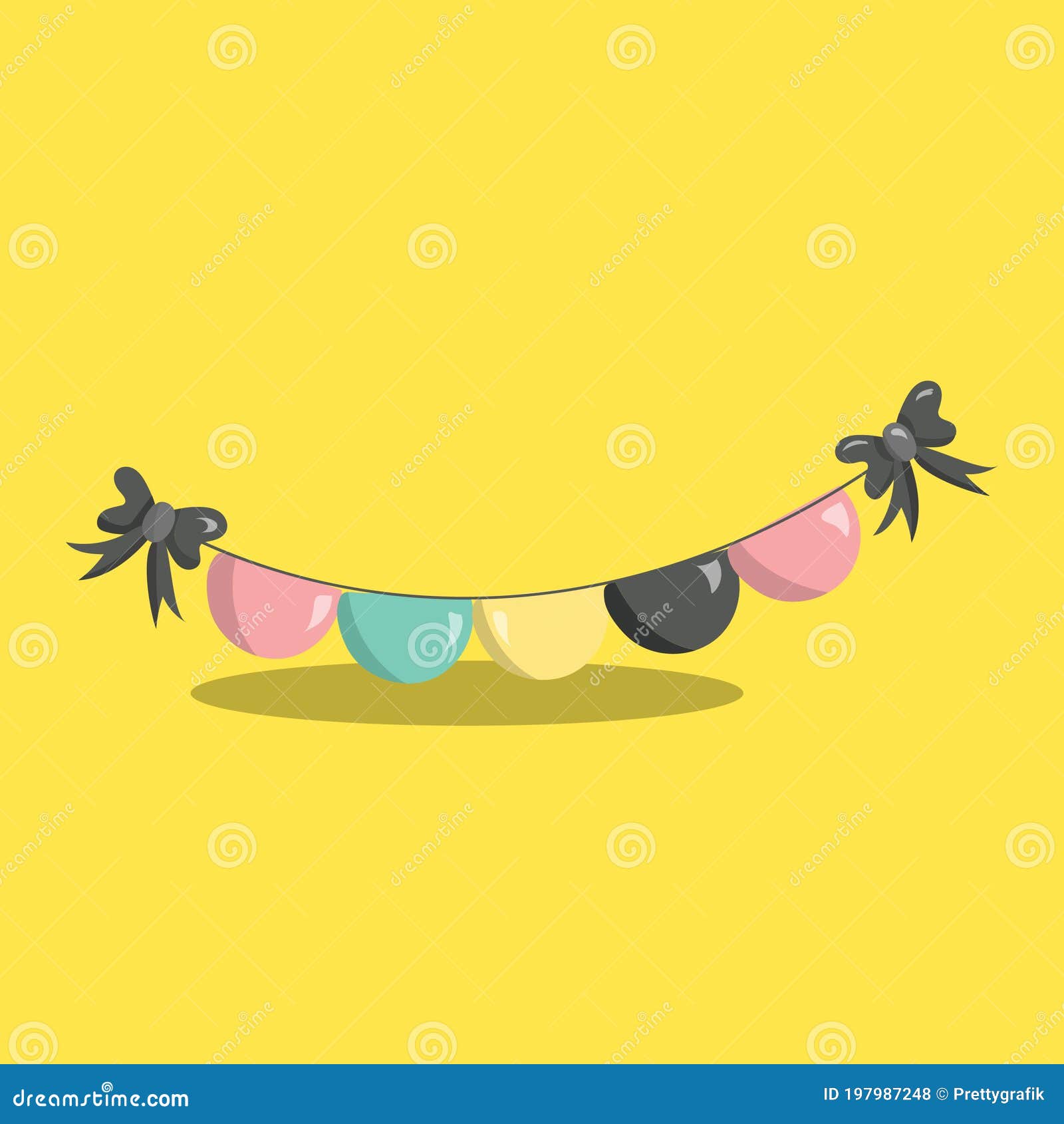 PARADE FLAG ROUND 02 stock vector. Illustration of flag - 197987248