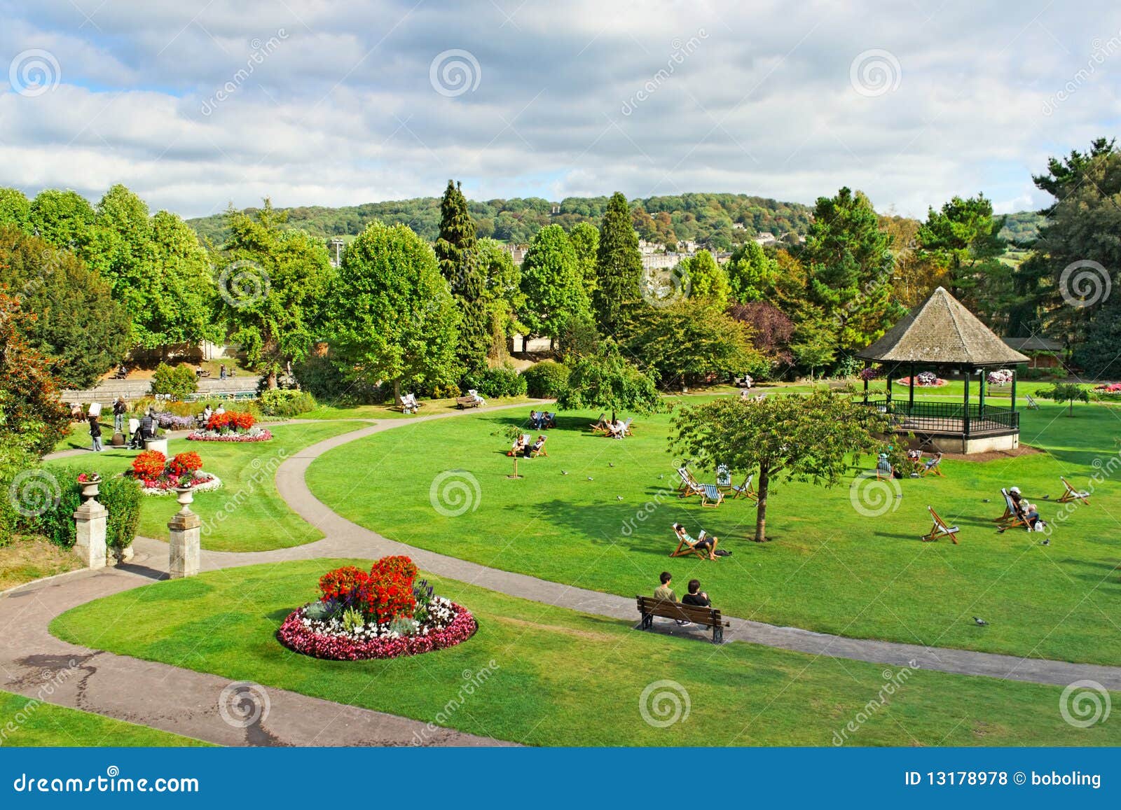 Parade Gardens stock photo. Image of green, grass, parade - 13178978