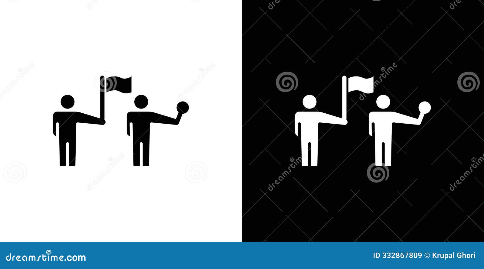 Parade Icon Logo Set Vector Stock Vector - Illustration of month, logo ...