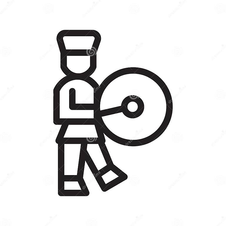 Parade Icon Outline Vector for Web Ui Stock Vector - Illustration of ...