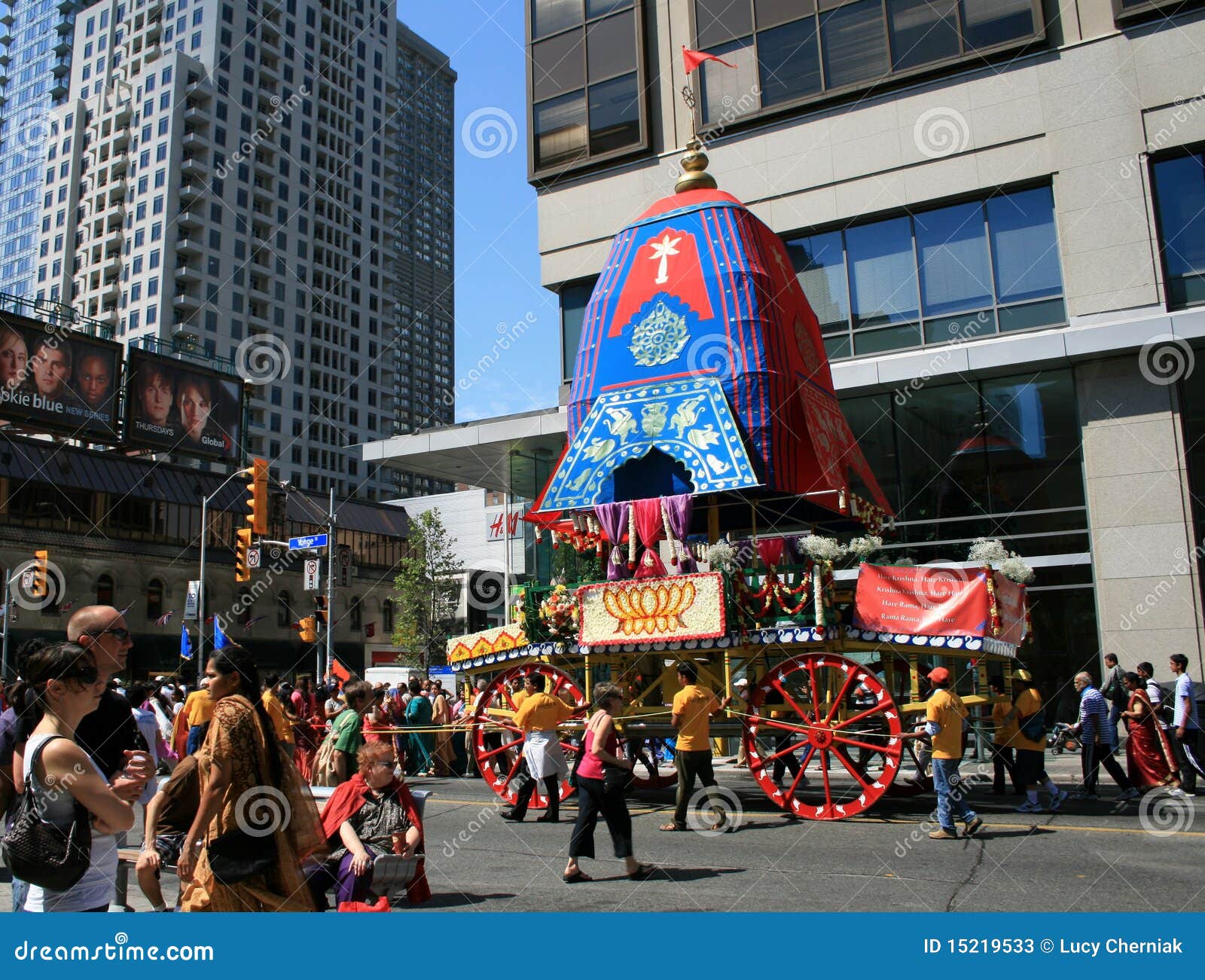 Parade of India in Toronto editorial stock photo. Image of season ...