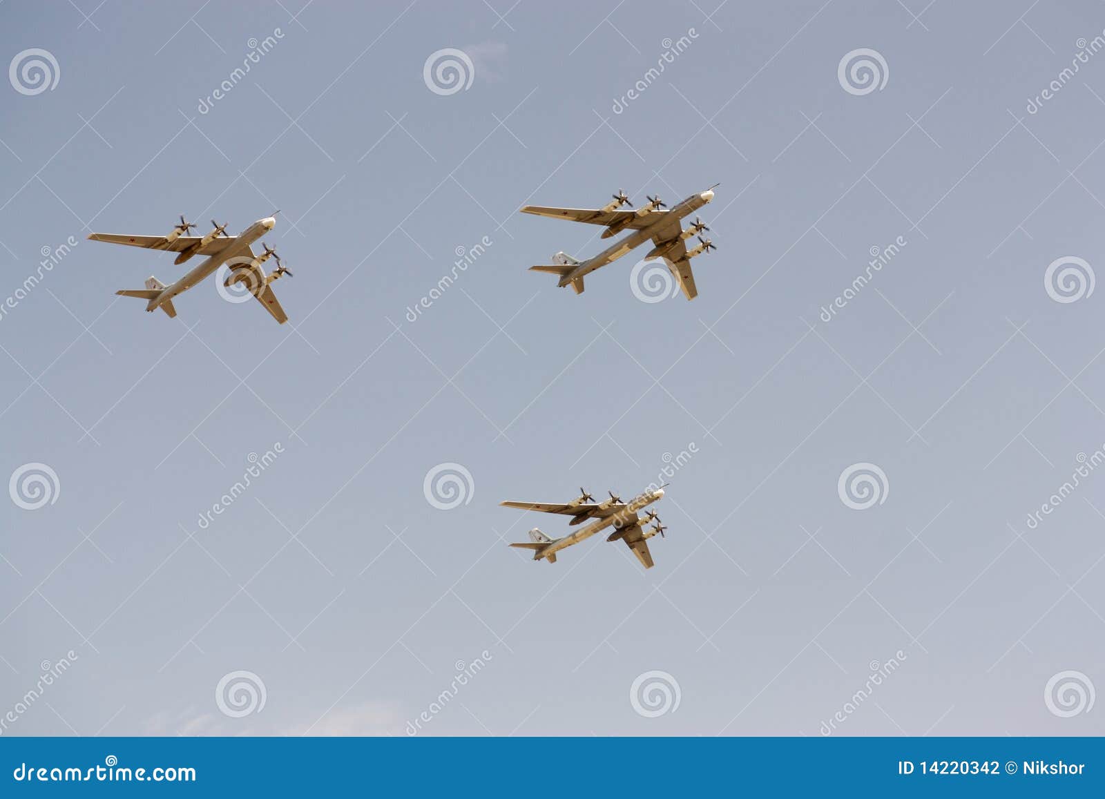 Parade of Military Aircraft in Moscow May, 9 2010 Editorial Photography ...