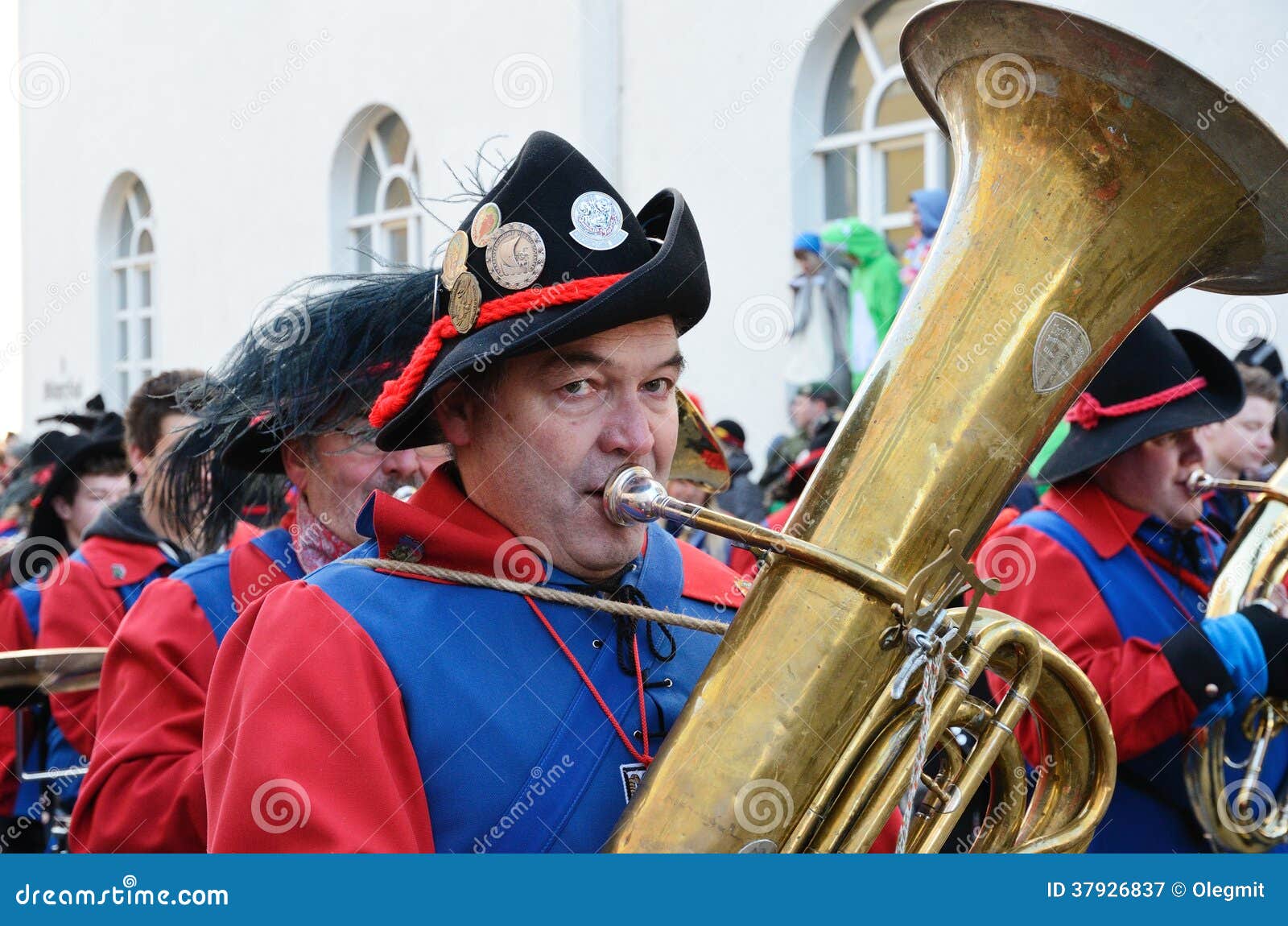 Parade of Orchestras at the German Carnival Fastnacht Editorial ...
