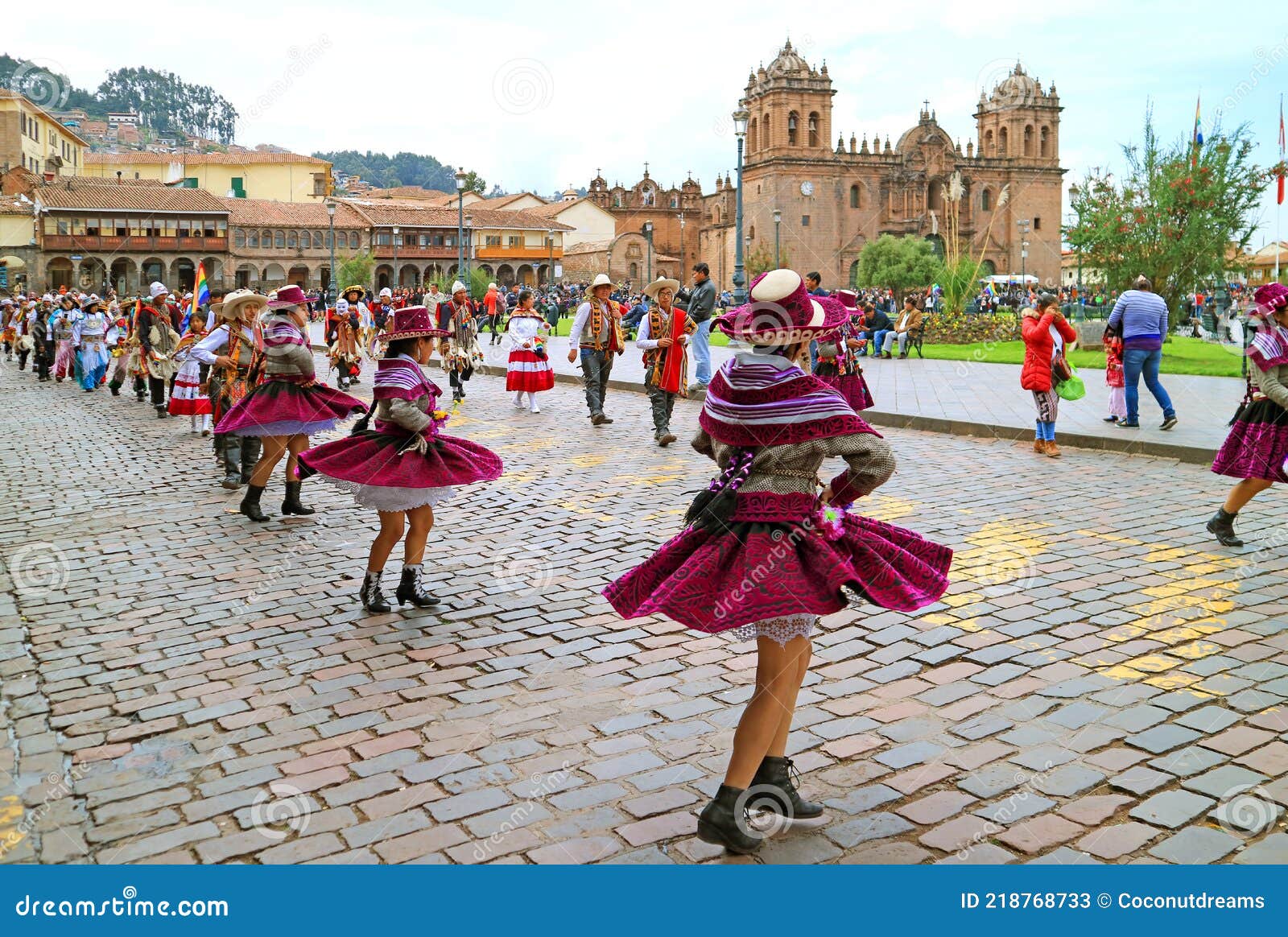 Parade of the Peruvian in Gorgeous Traditional Outfits Held on May 6th ...