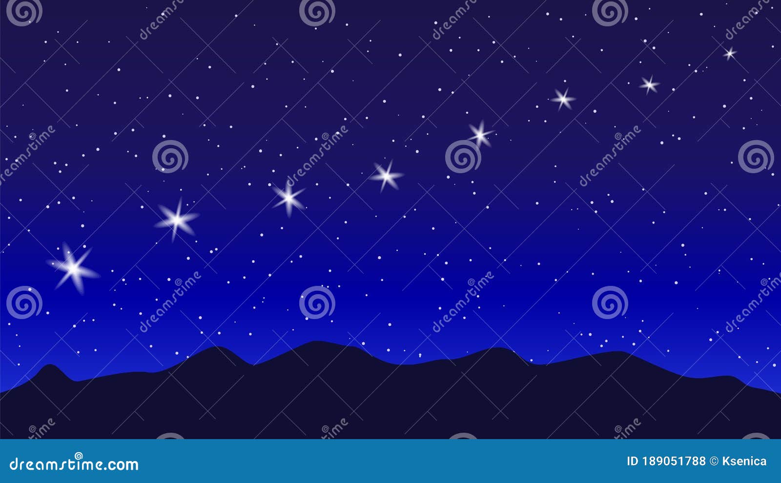 Parade of Planets of the Solar System Stock Vector - Illustration of ...