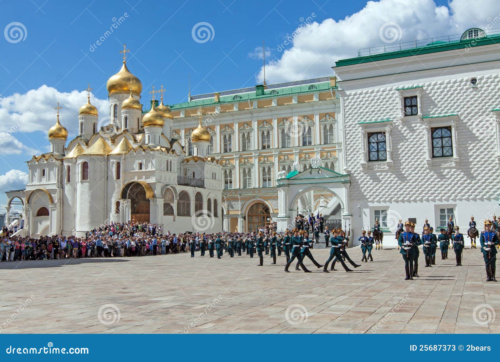 Parade of Presidential Guards in Moscow Kremlin Editorial Stock Photo ...