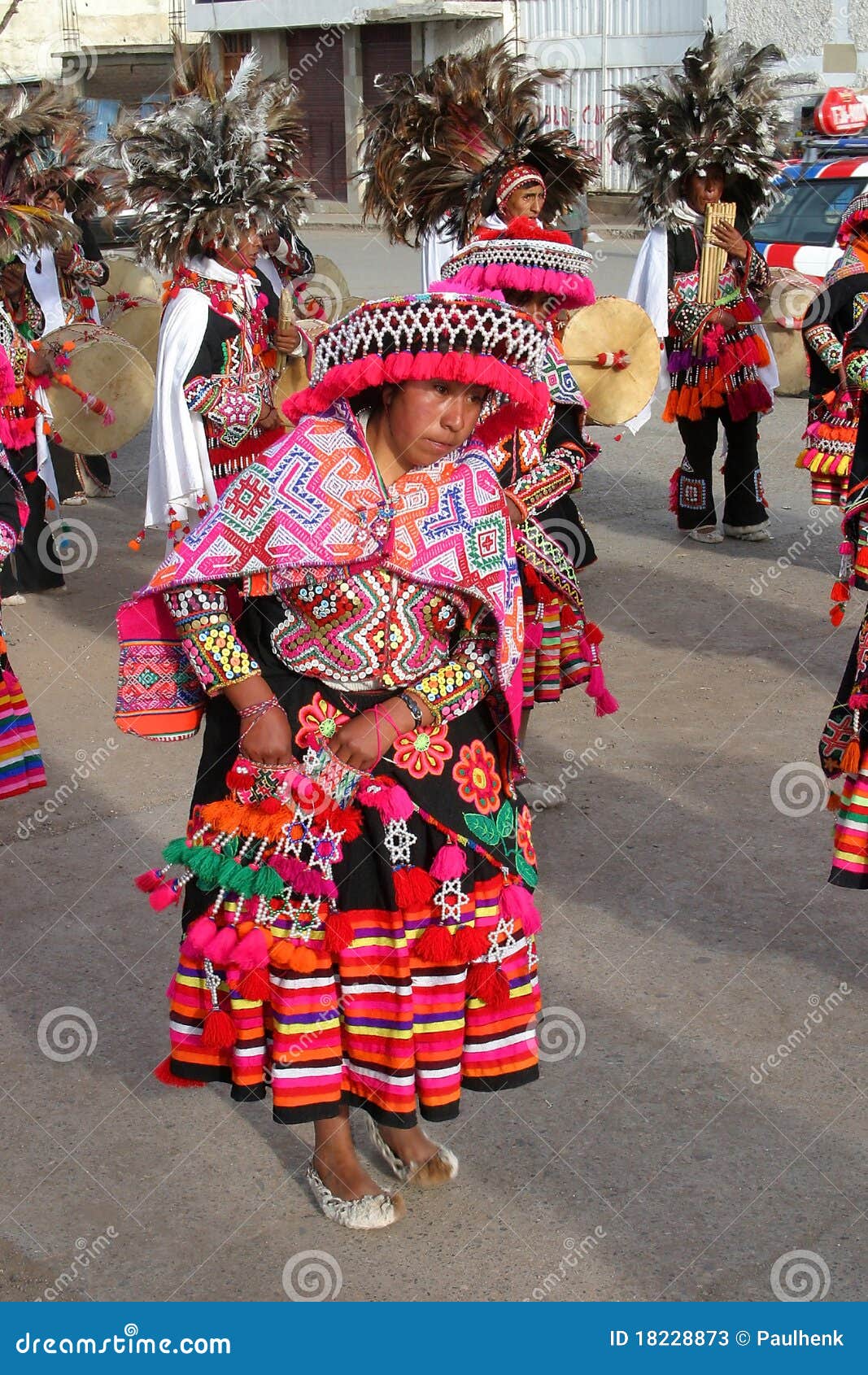 Parade in Puno - Peru editorial stock photo. Image of puno - 18228873