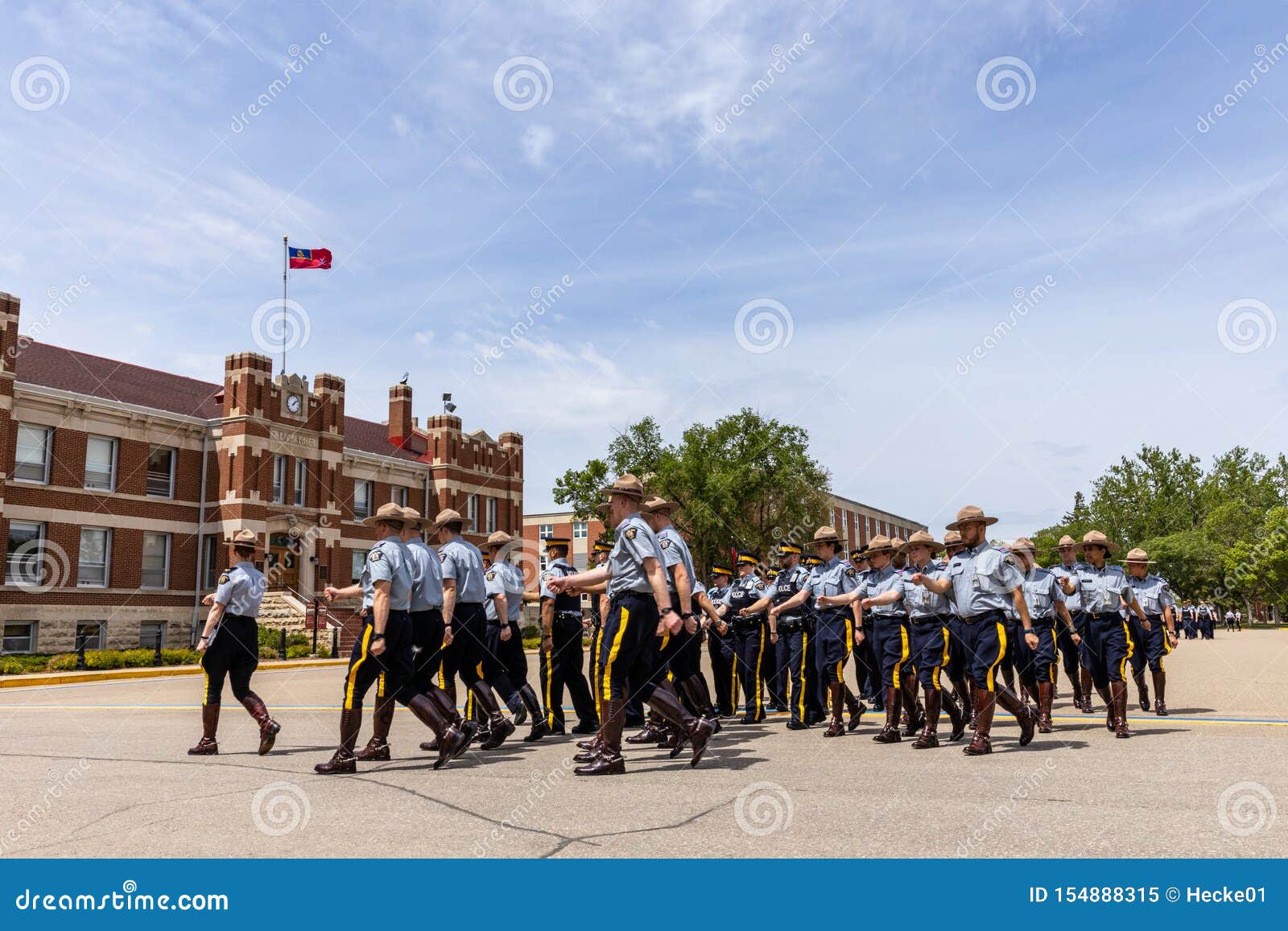 Parade of RCMP in Regina Canada Editorial Image - Image of history ...