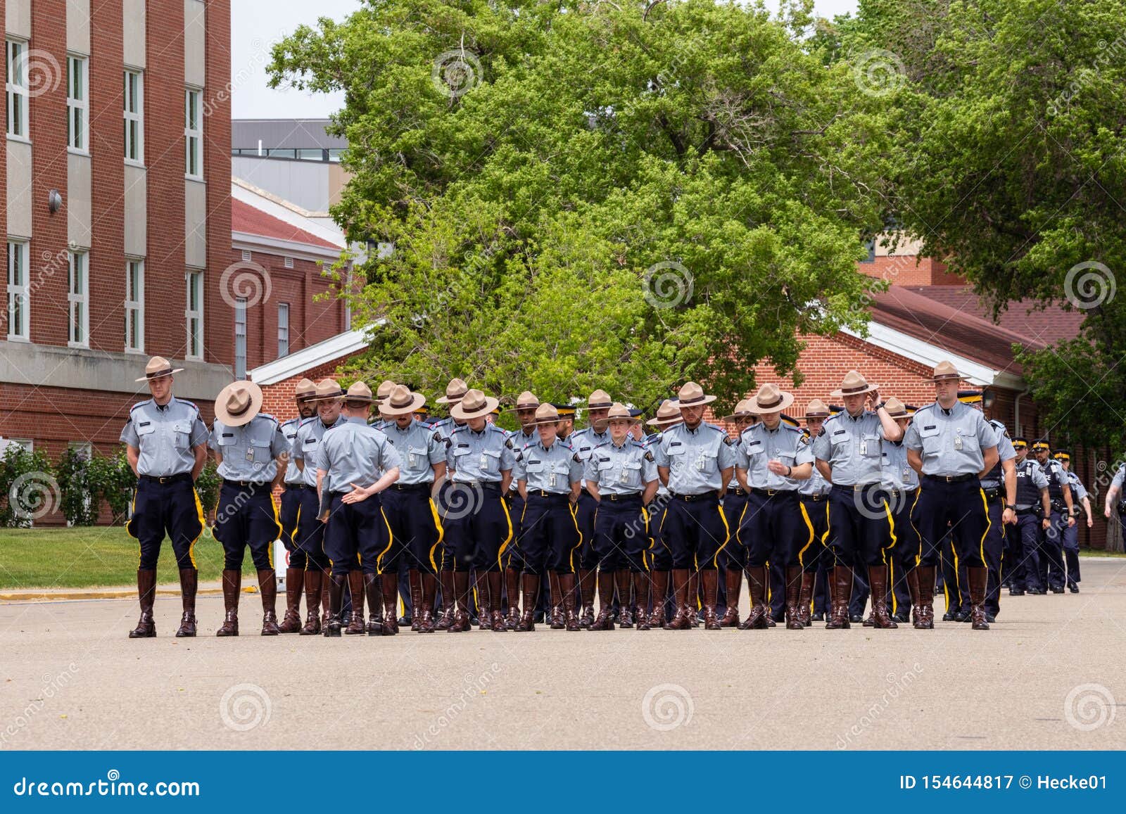 Parade of RCMP in Regina Canada Editorial Photography - Image of group ...
