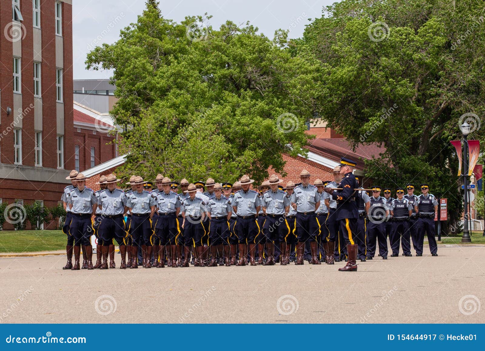 Parade of RCMP in Regina Canada Editorial Photography - Image of army ...
