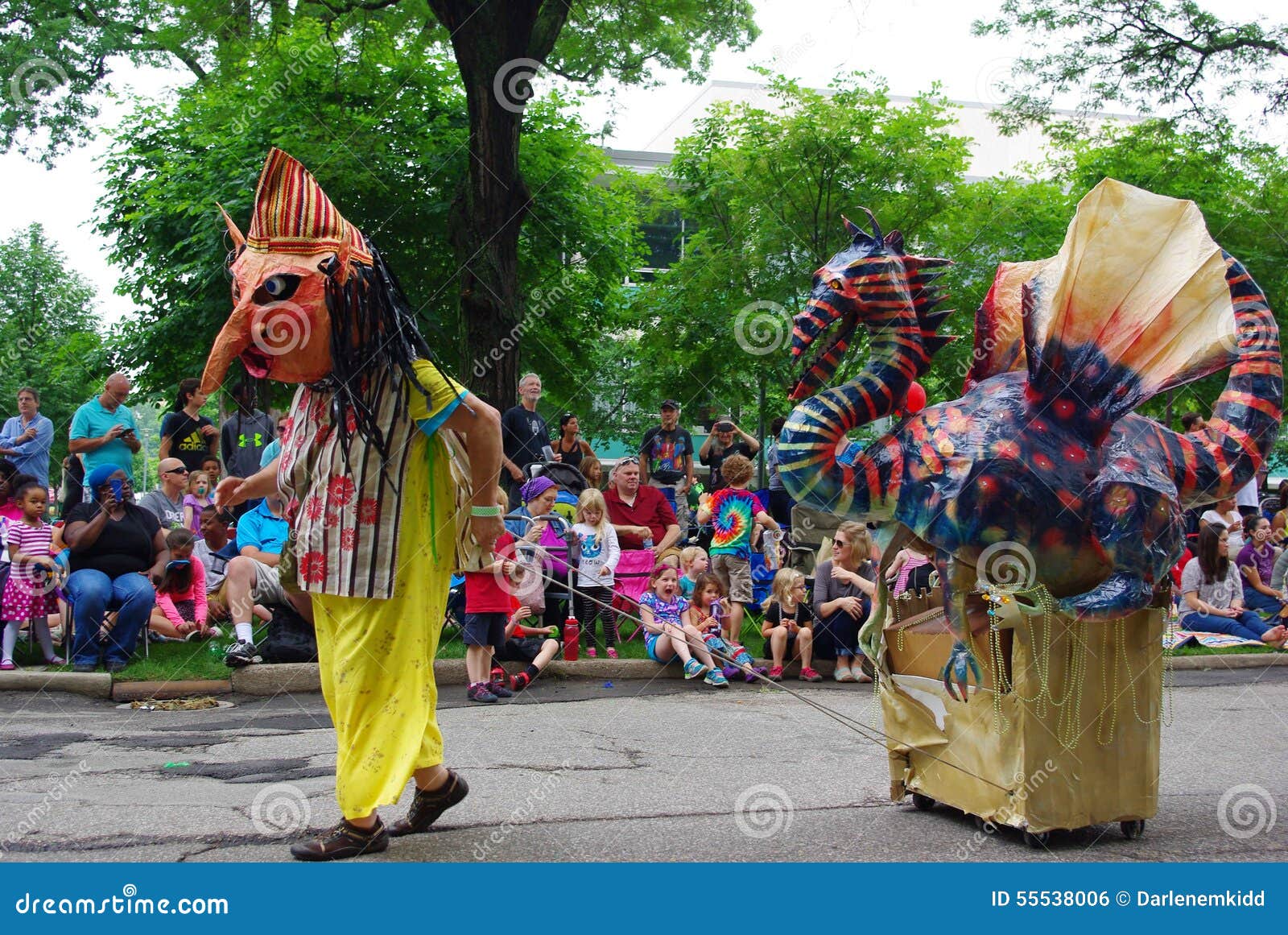 Parade scene editorial photo. Image of costume, recreation - 55538006