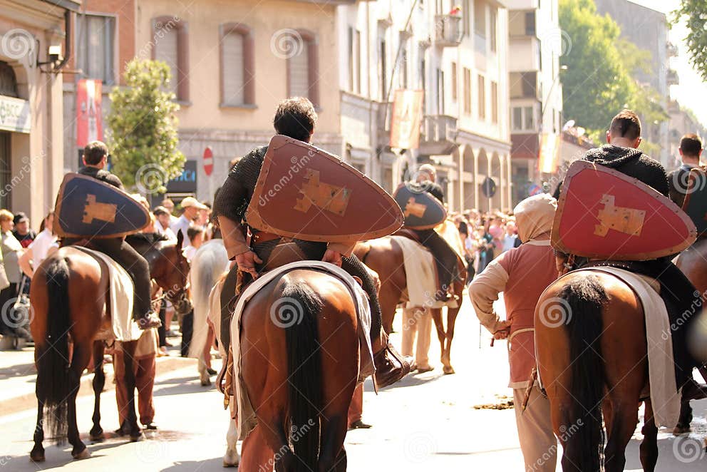 Parade shield editorial stock photo. Image of palio, alberto - 19746808