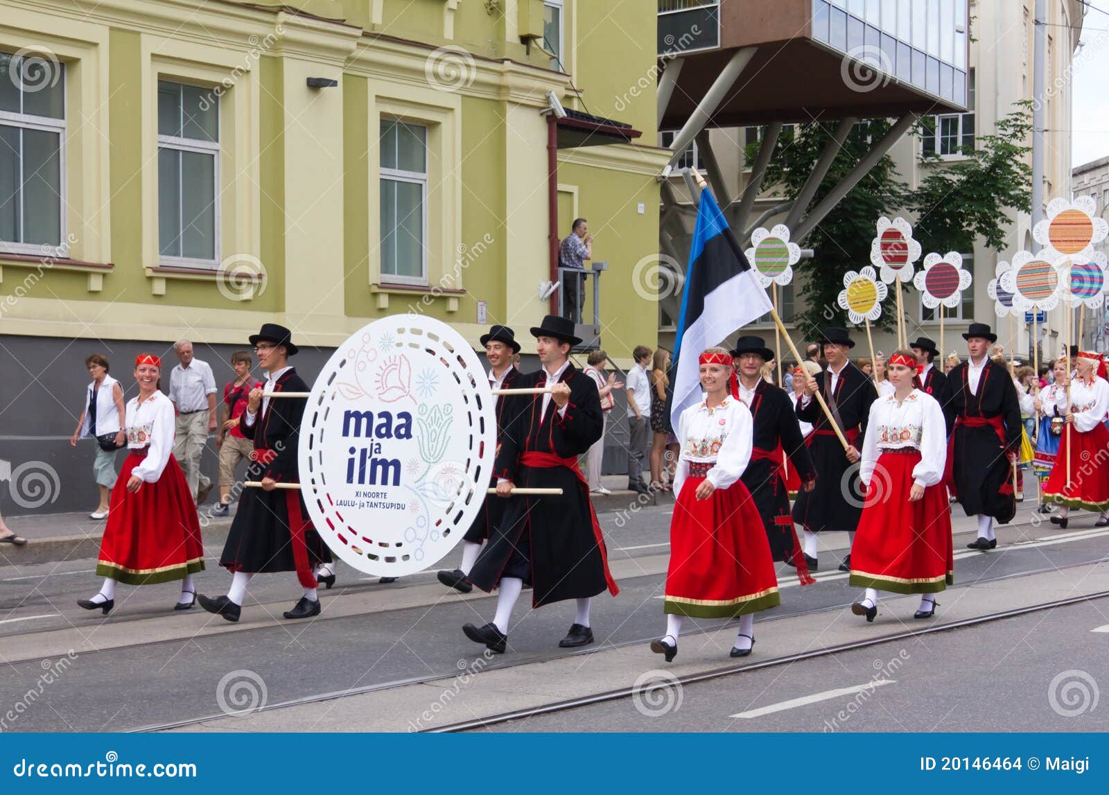 The Parade of the Song and Dance Celebration 2011 Editorial Stock Image ...