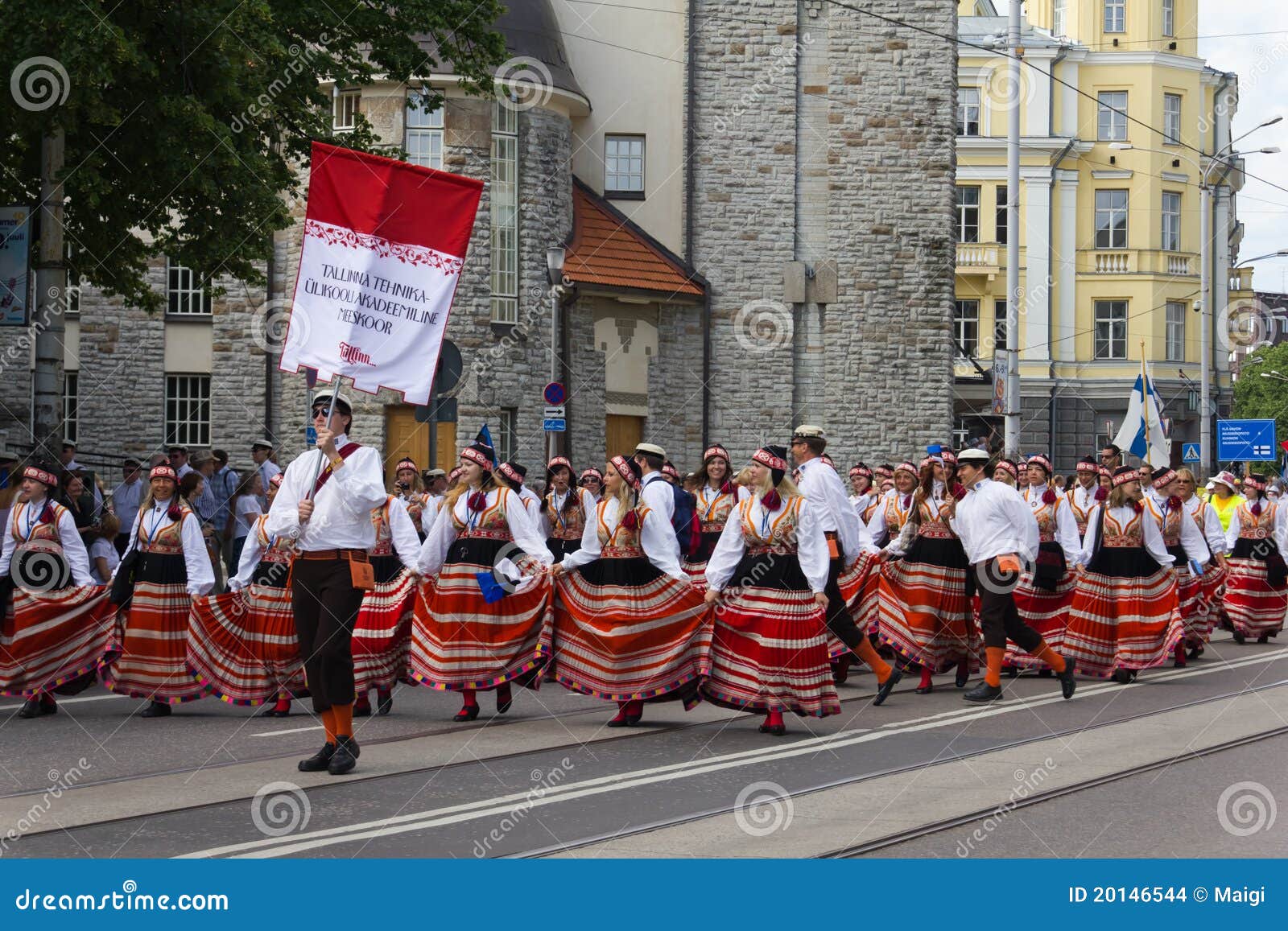 The Parade of the Song and Dance Celebration 2011 Editorial Stock Image ...