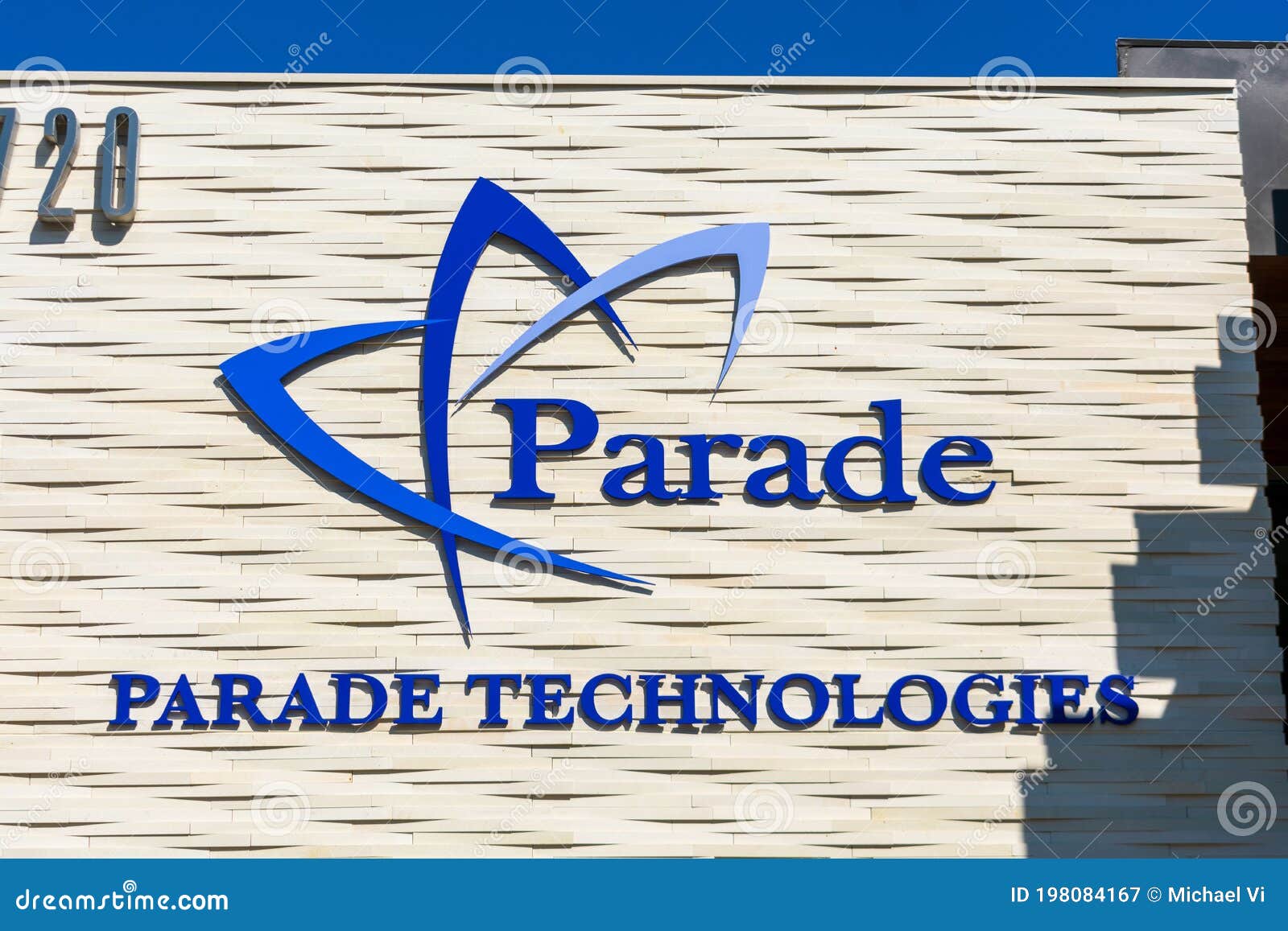 Parade Technologies Sign at Headquarters Editorial Photography - Image of closein, parade: 198084167