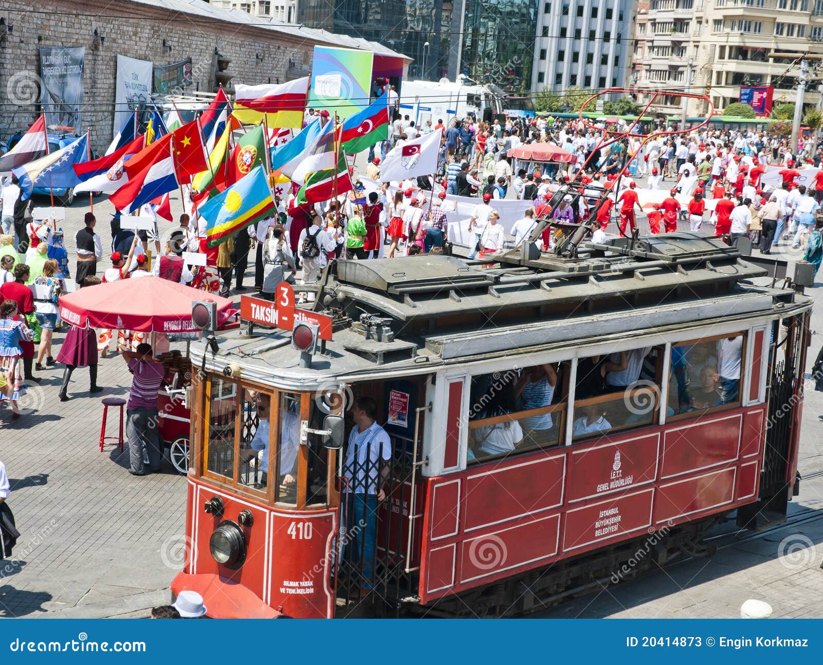 Parade of the World Youth, Istanbul, Turkey Editorial Stock Photo ...