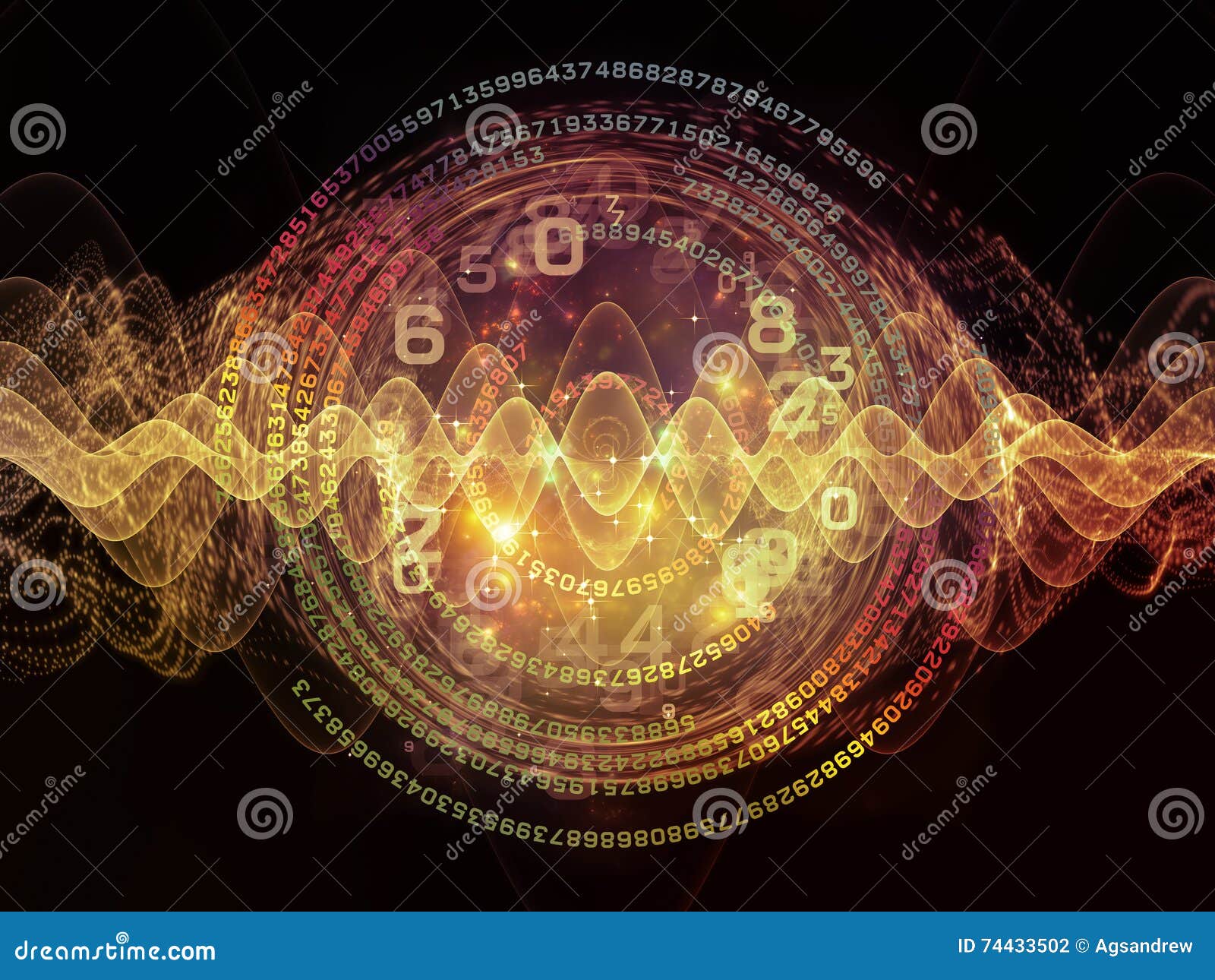 Paradigm of Central Wave stock illustration. Illustration of ...