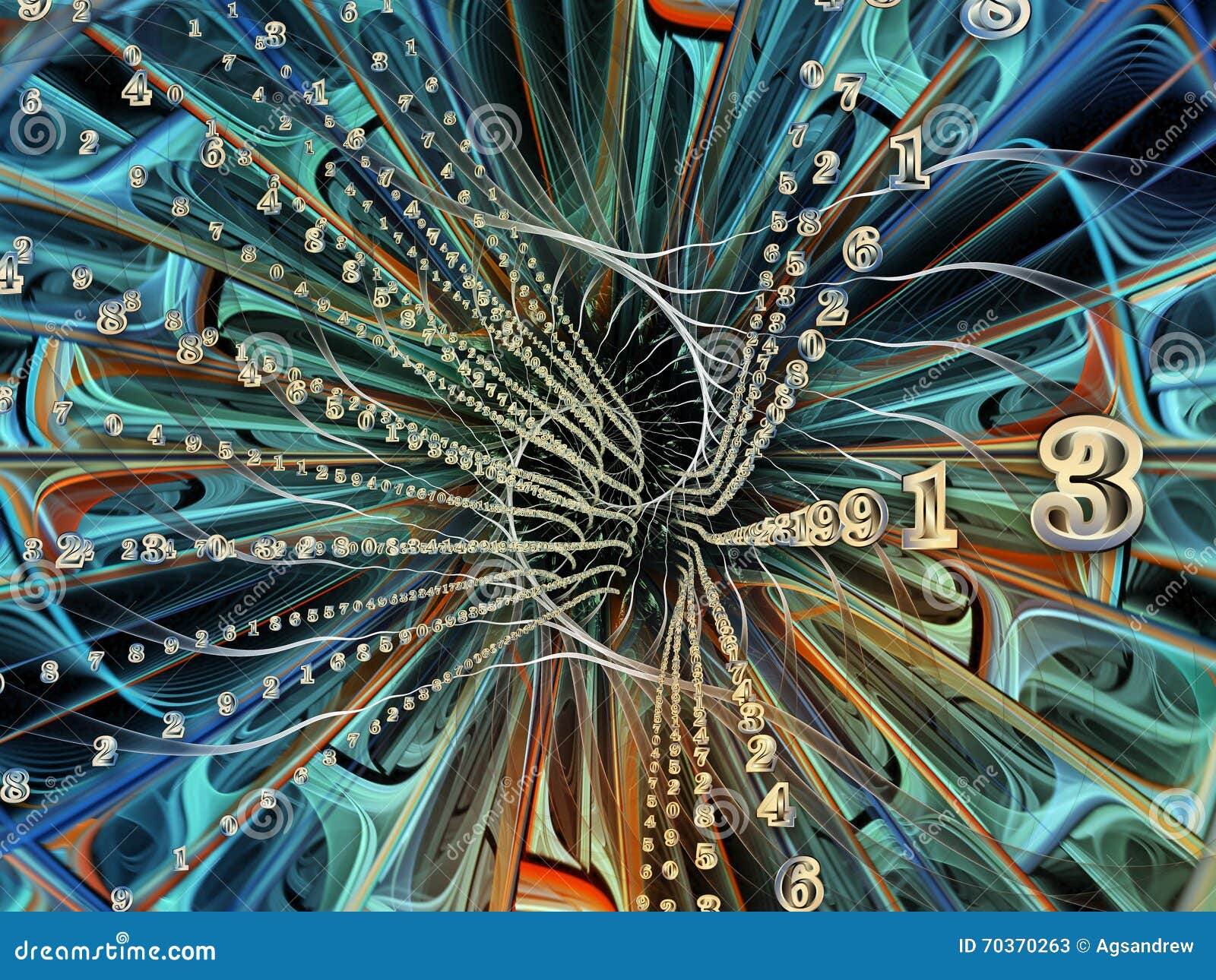 Paradigm of Infinity stock illustration. Illustration of endless - 70370263